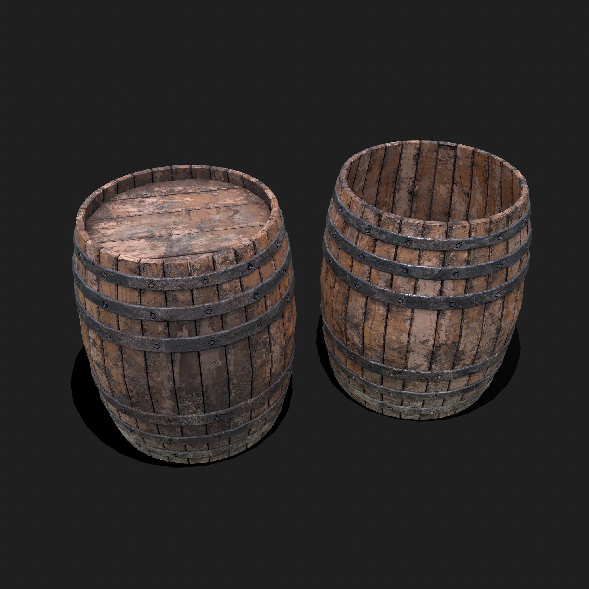 Barrel - 3D Model by Get Dead Entertainment
