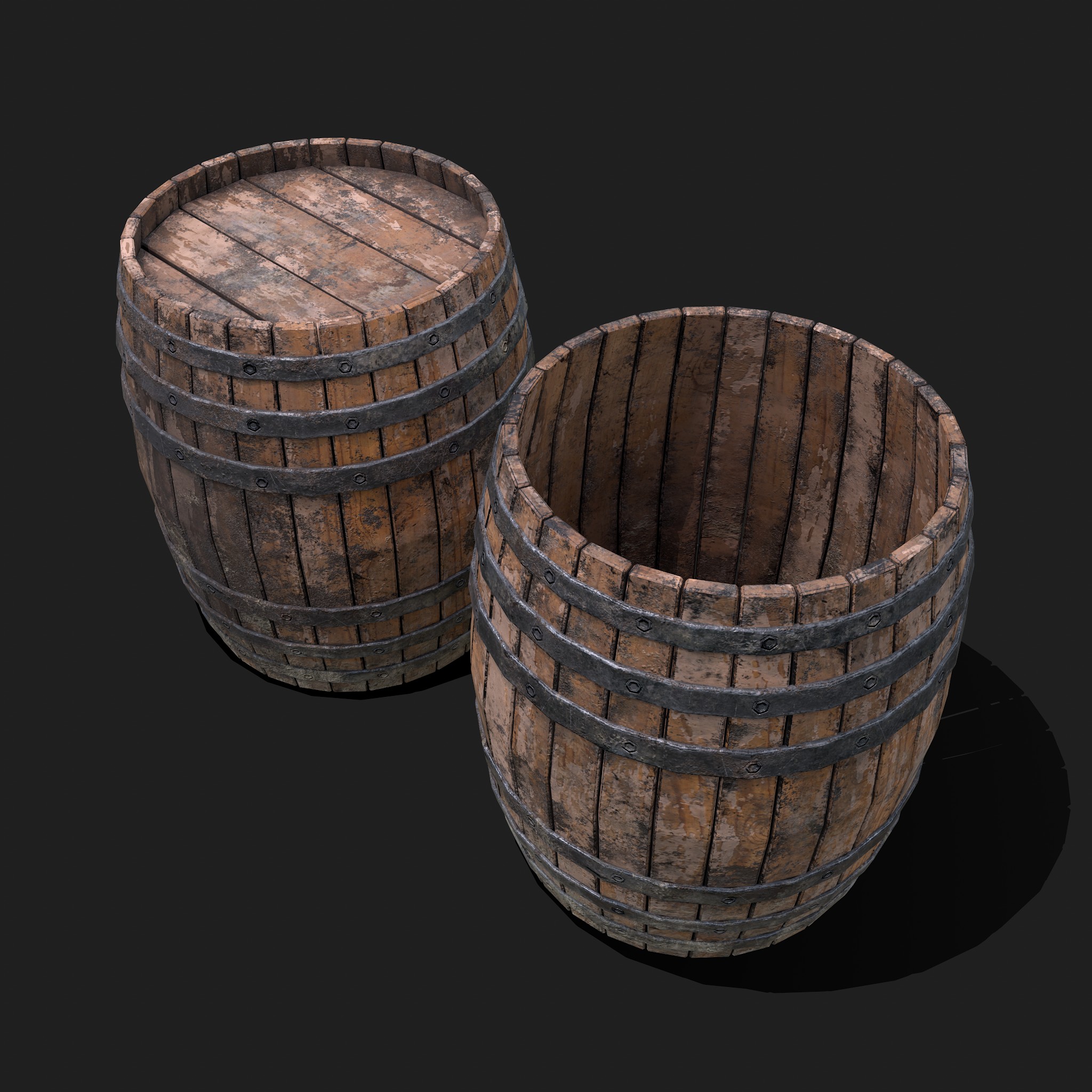 Barrel - 3D Model by Get Dead Entertainment