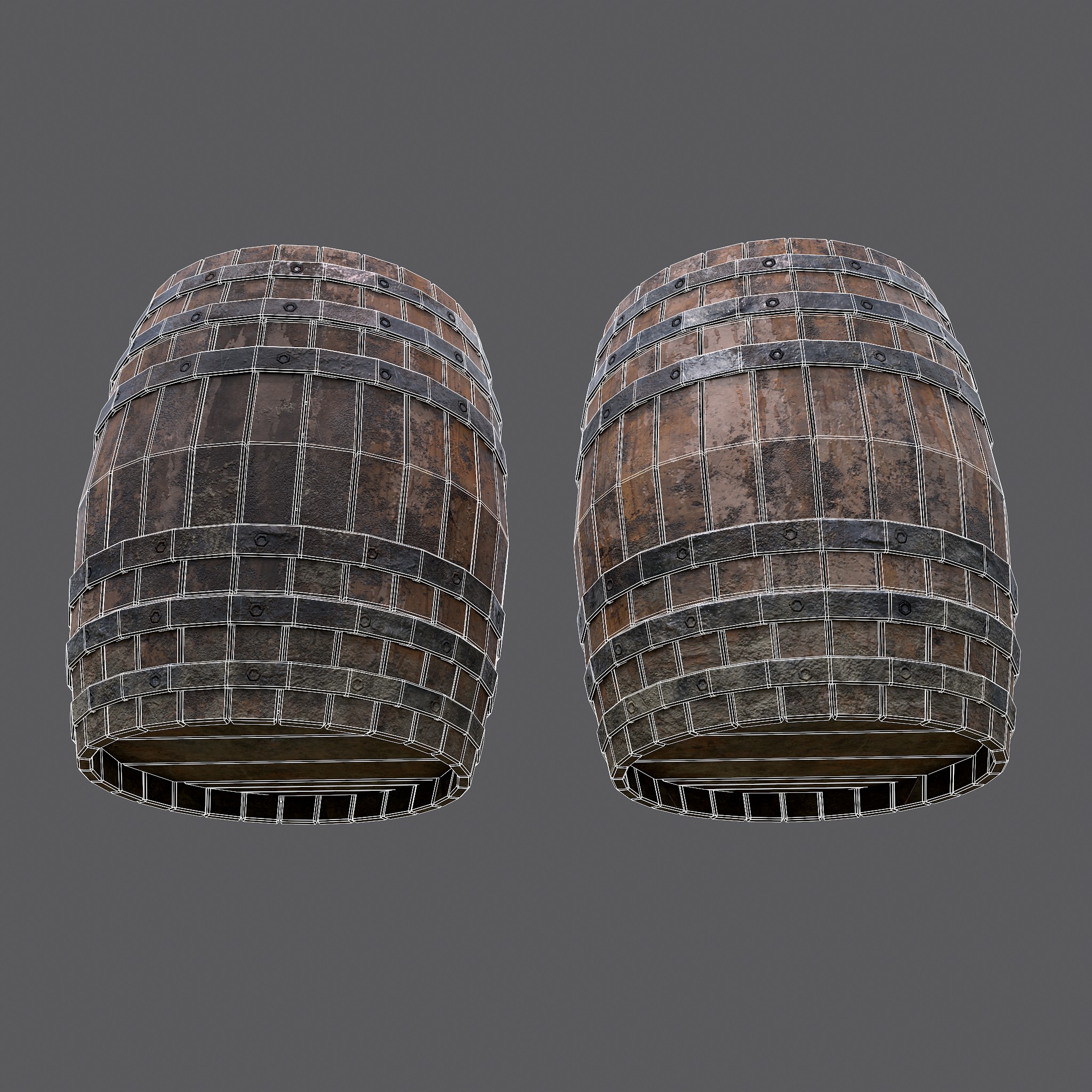 Barrel - 3D Model by Get Dead Entertainment