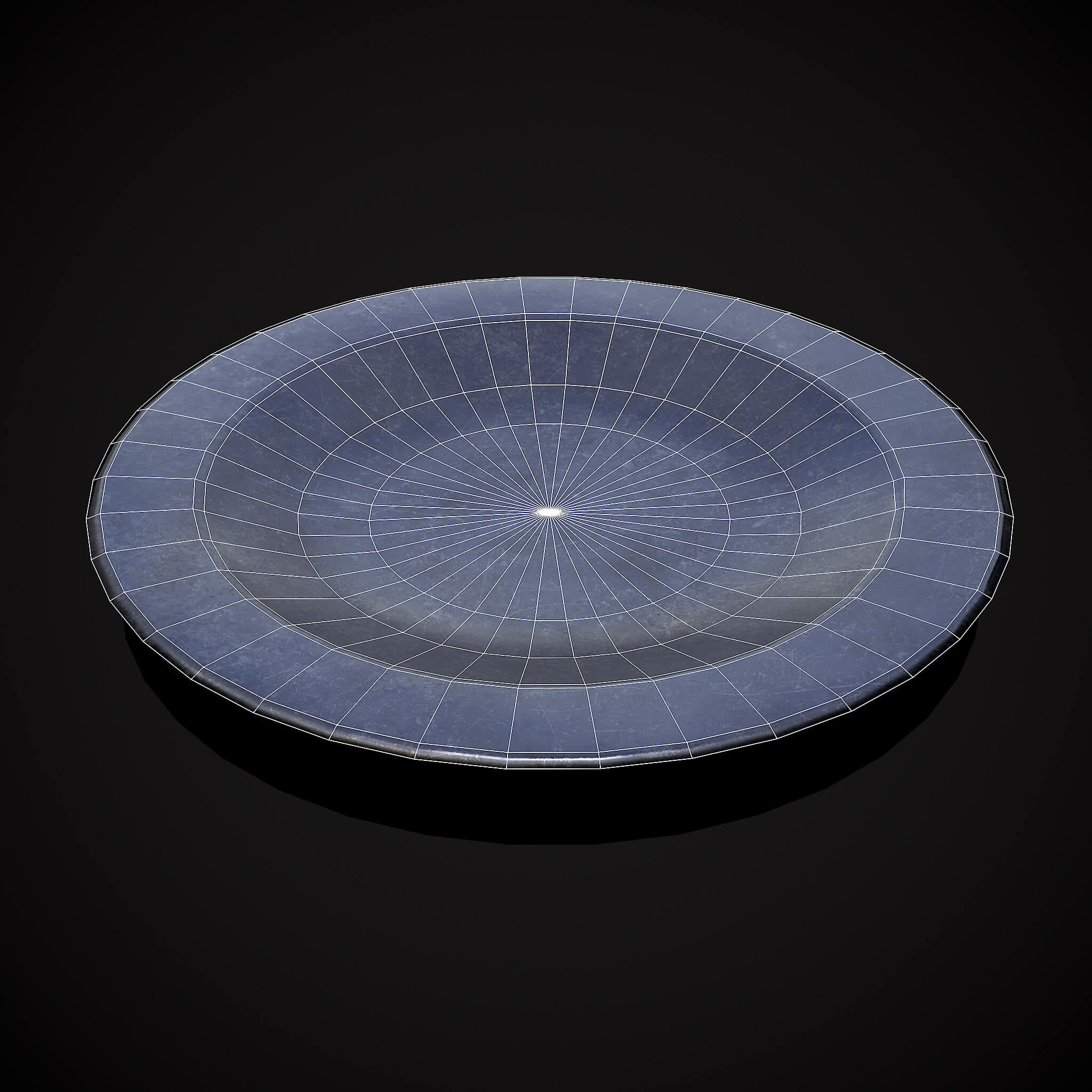 Basic Metal Plate - 3D Model by Get Dead Entertainment