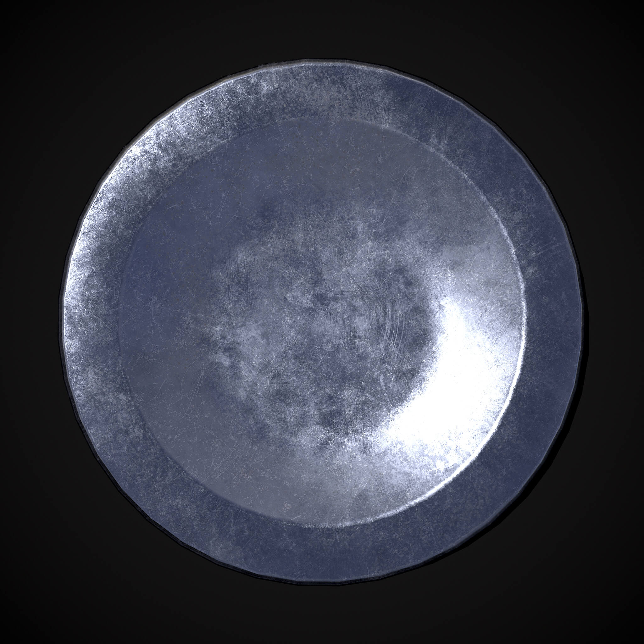 Basic Metal Plate - 3D Model by Get Dead Entertainment