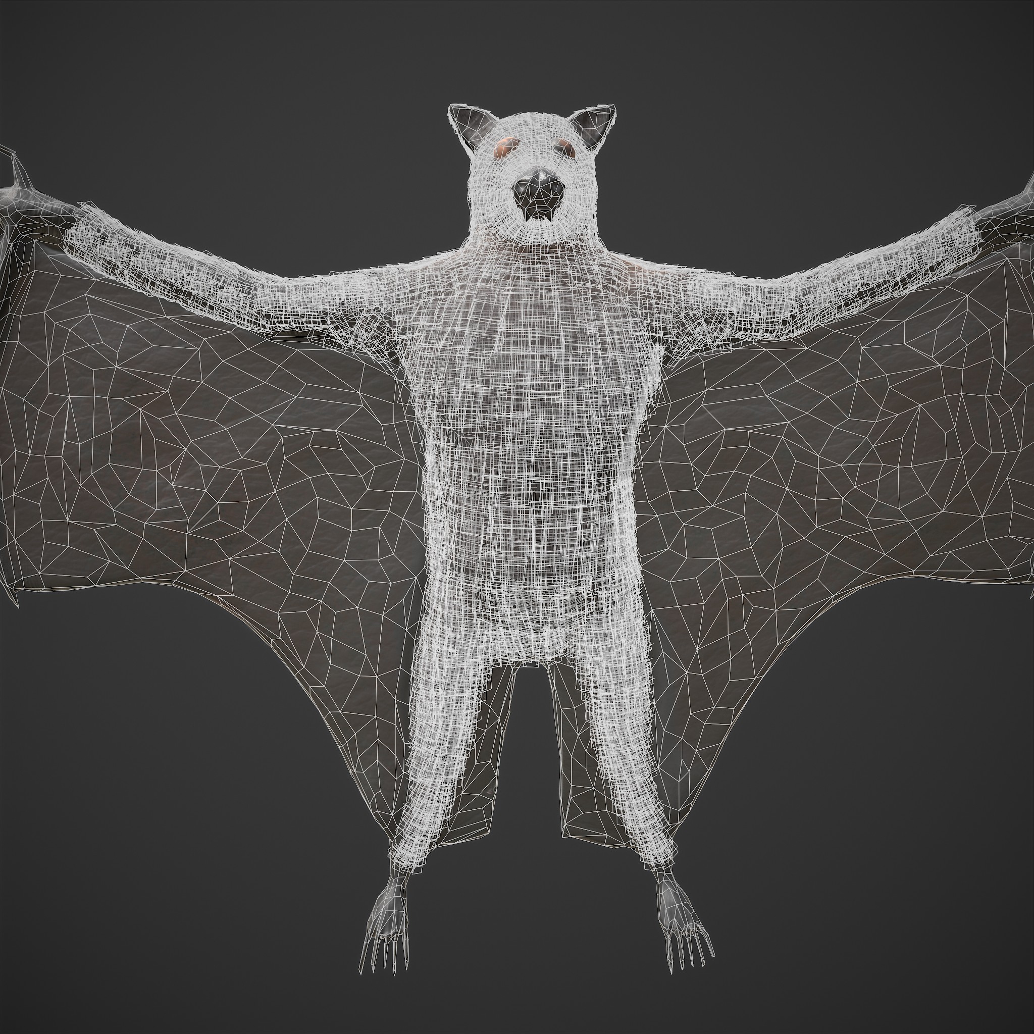Bat Black - 3D Model by Get Dead Entertainment