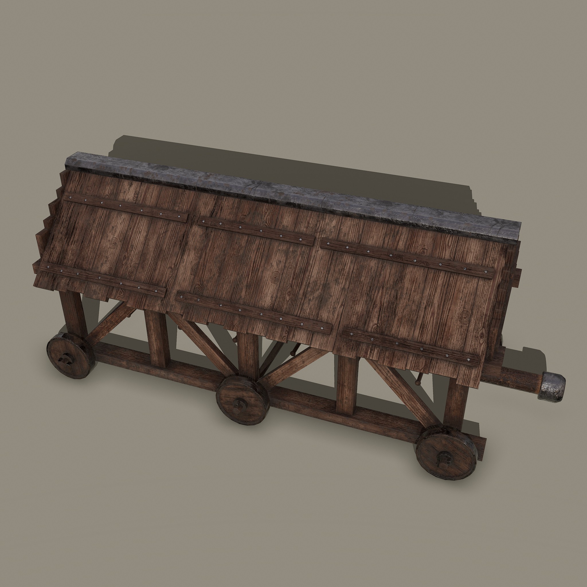 Battering Ram - 3D Model by Get Dead Entertainment