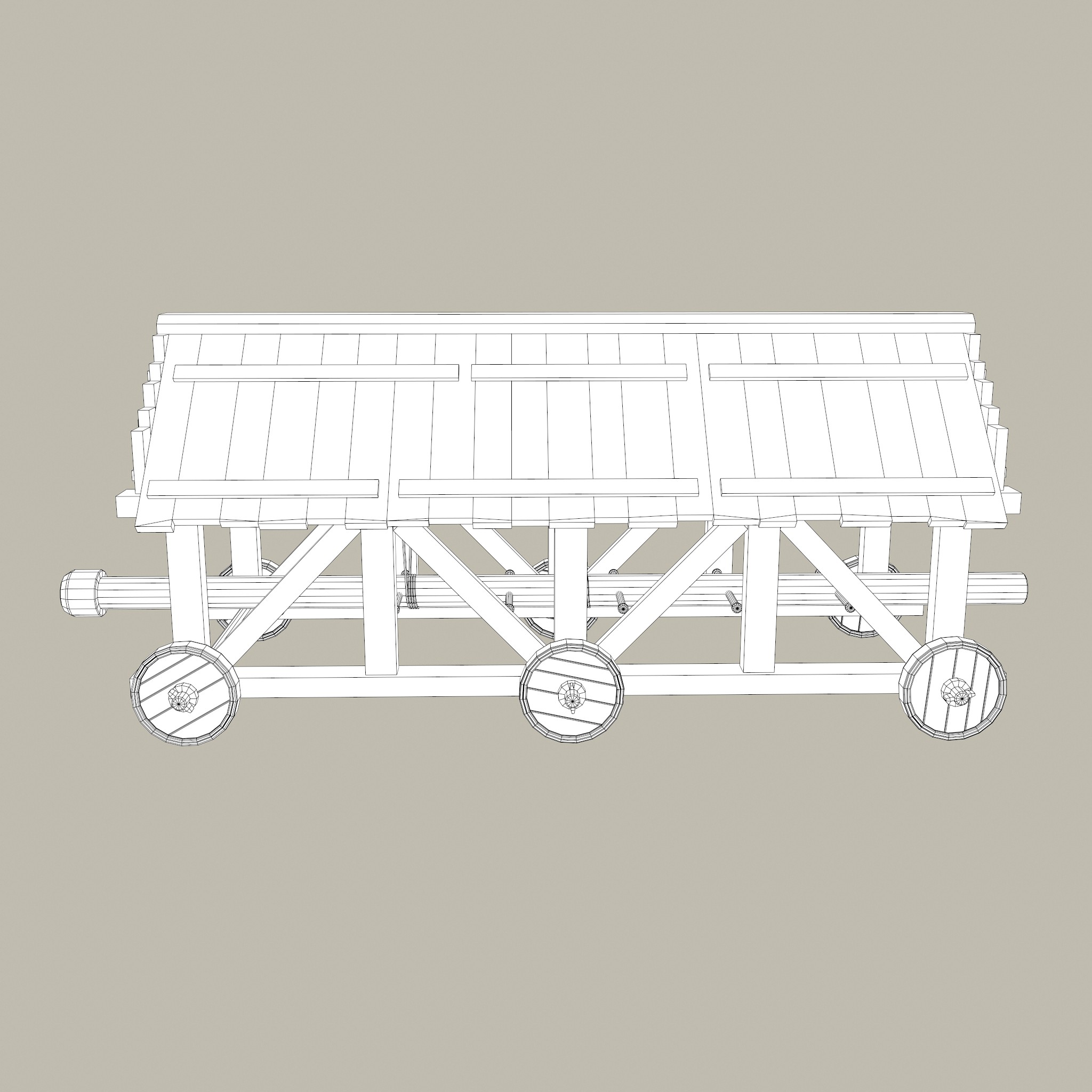 Battering Ram - 3D Model by Get Dead Entertainment