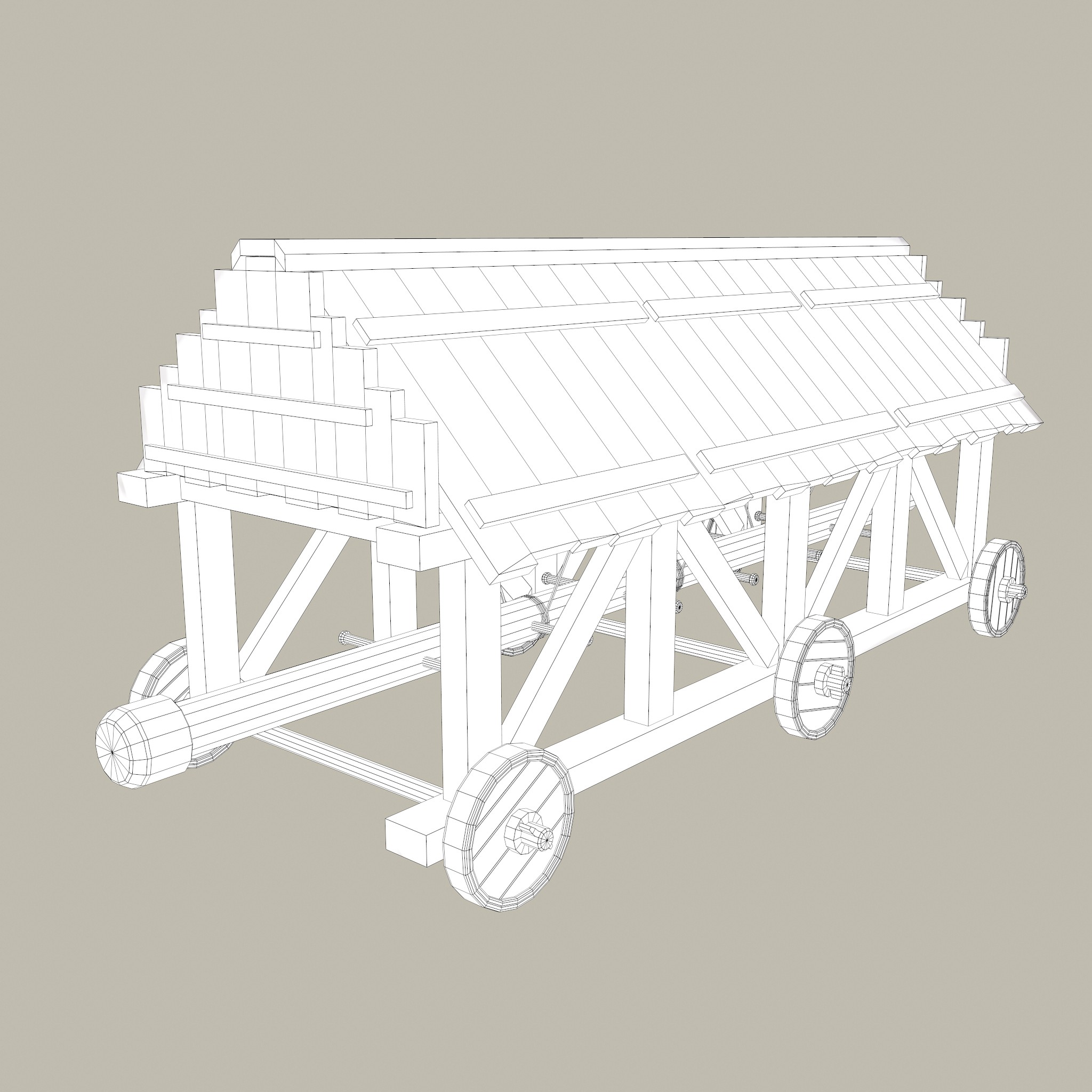 Battering Ram - 3D Model by Get Dead Entertainment