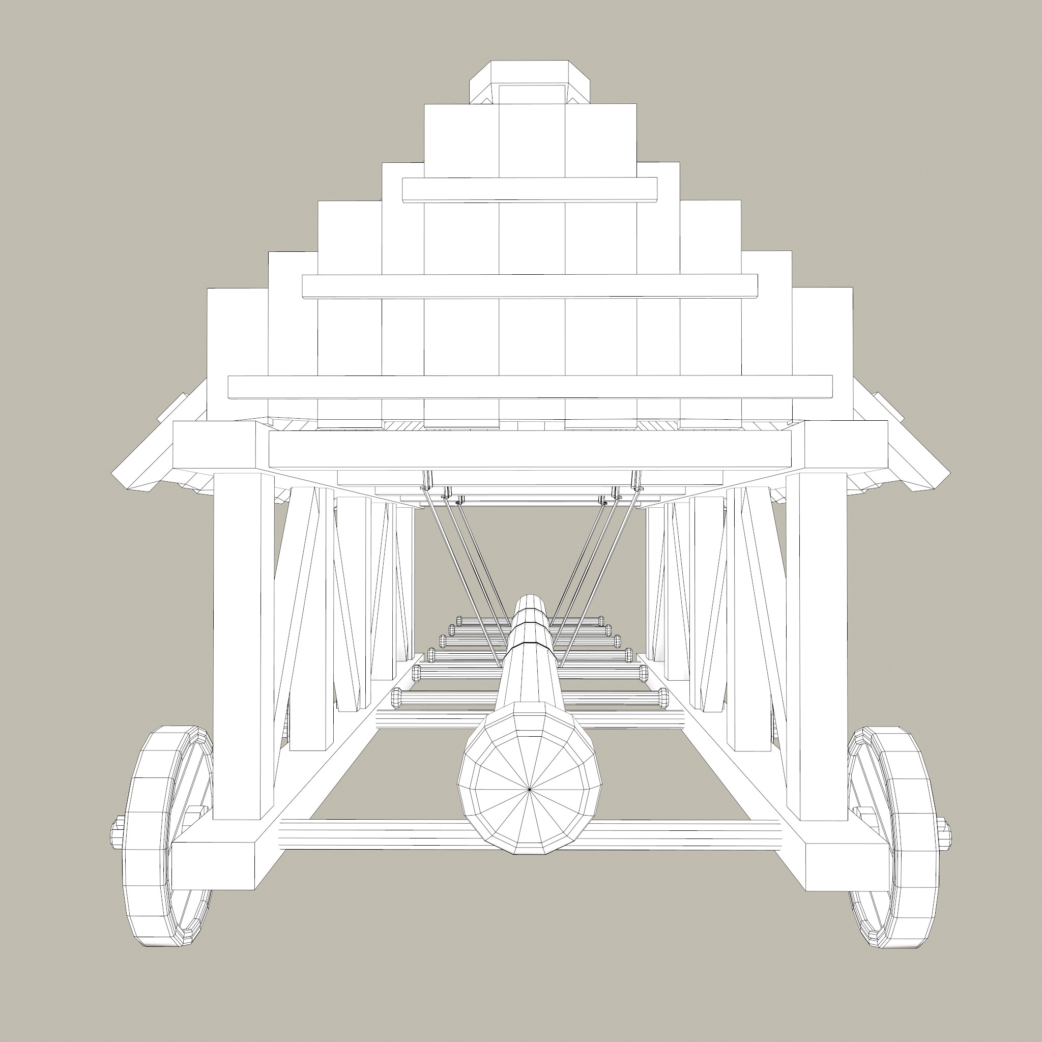 Battering Ram - 3D Model by Get Dead Entertainment