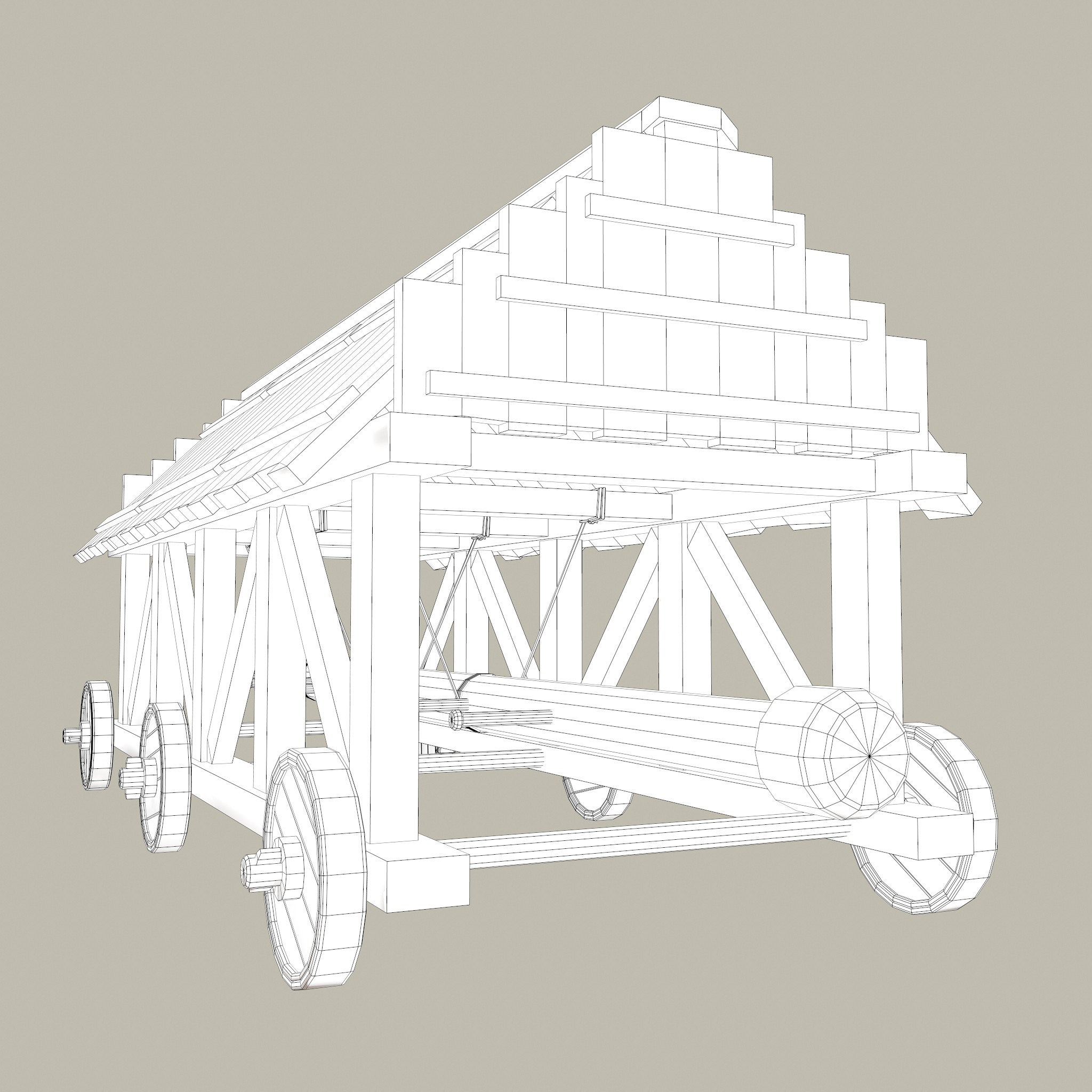 Battering Ram - 3D Model by Get Dead Entertainment