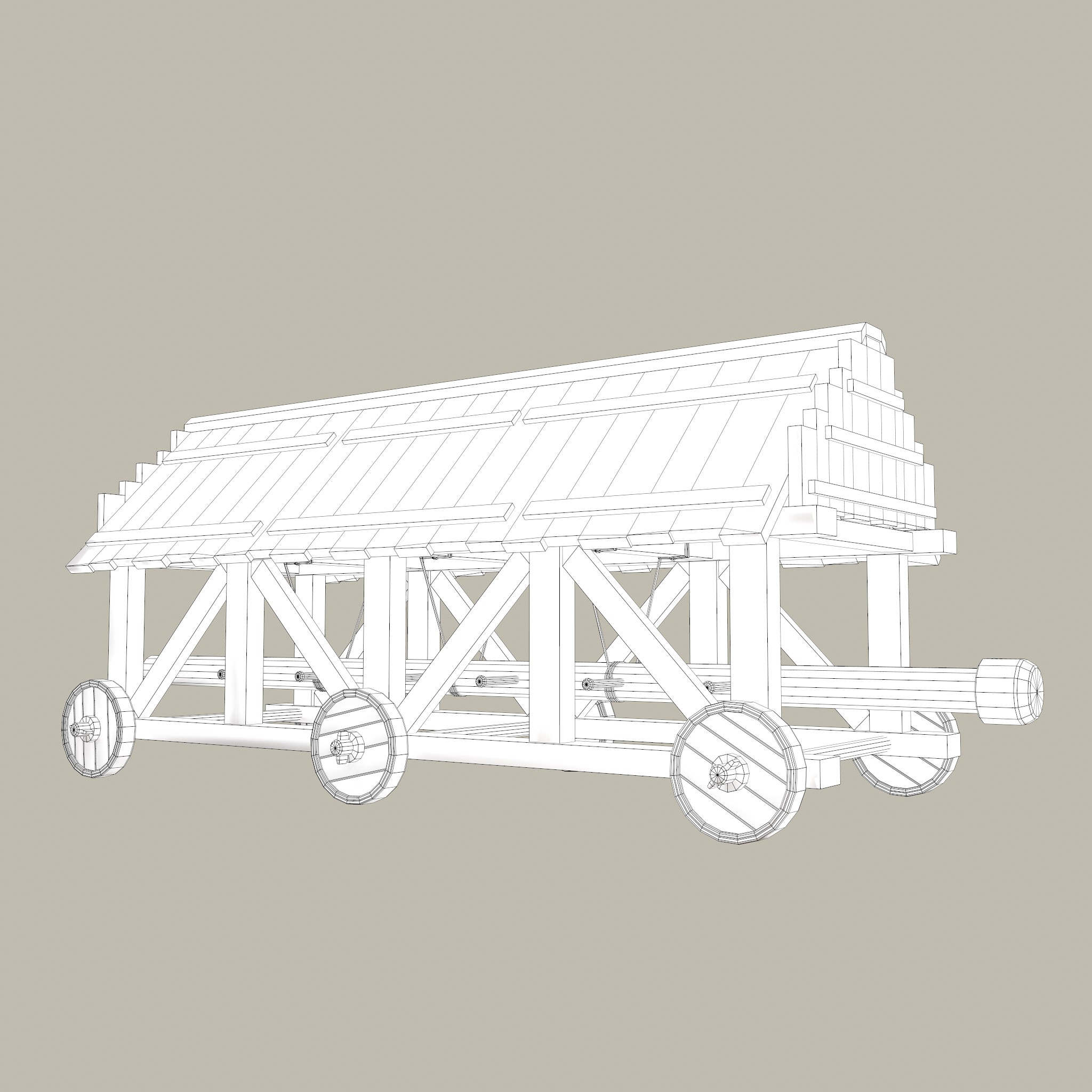 Battering Ram - 3D Model by Get Dead Entertainment