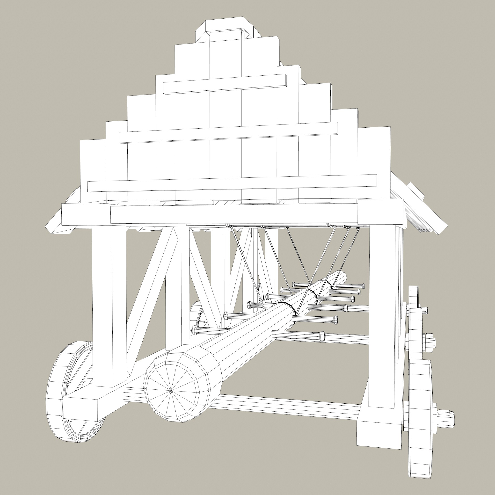 Battering Ram - 3D Model by Get Dead Entertainment