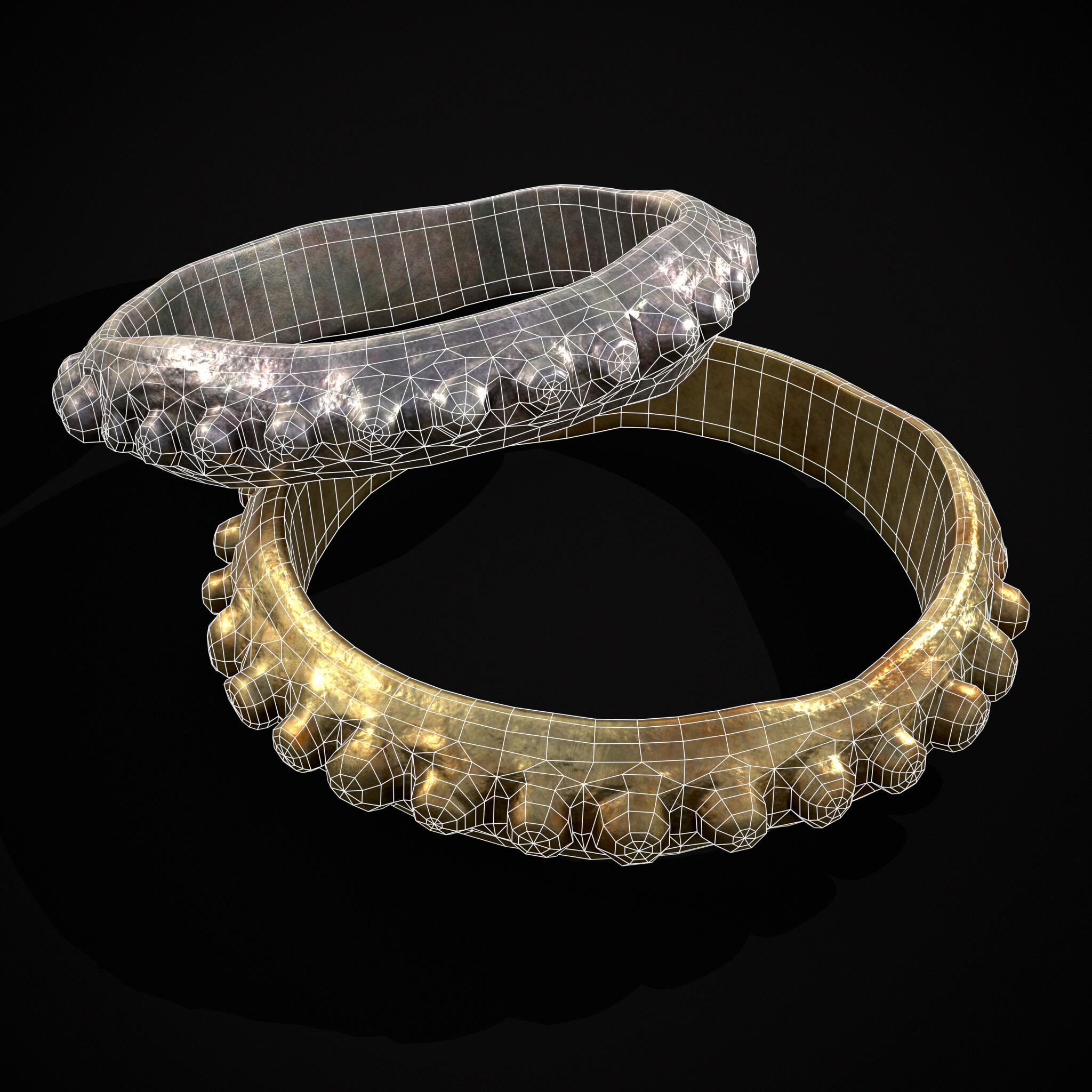 Beaded Roman Ring - 3D Model by Get Dead Entertainment
