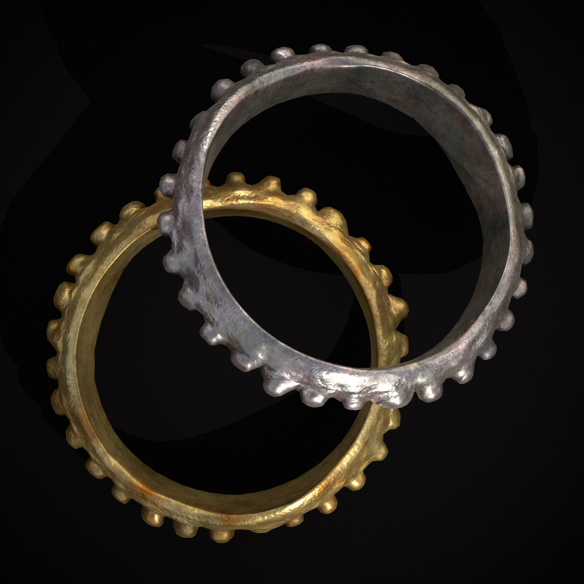 Beaded Roman Ring - 3D Model by Get Dead Entertainment