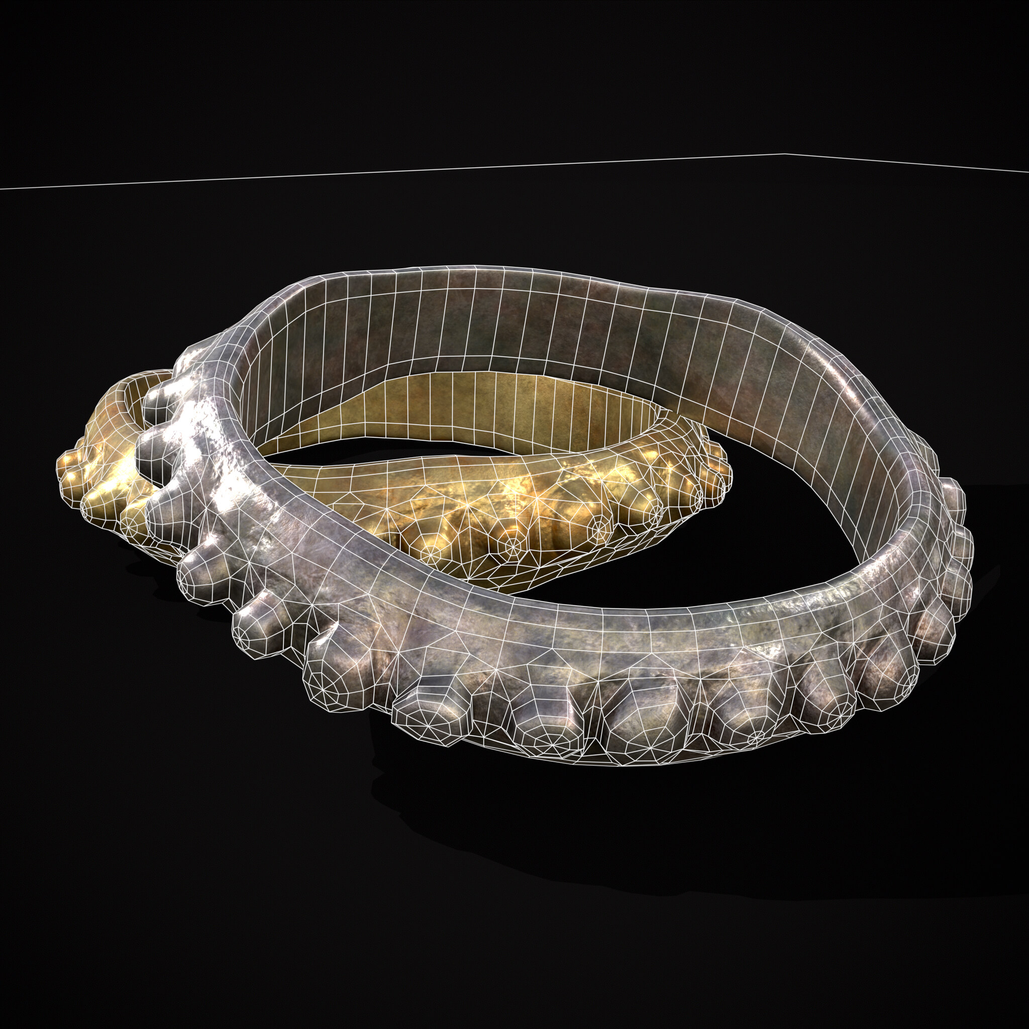 Beaded Roman Ring - 3D Model by Get Dead Entertainment