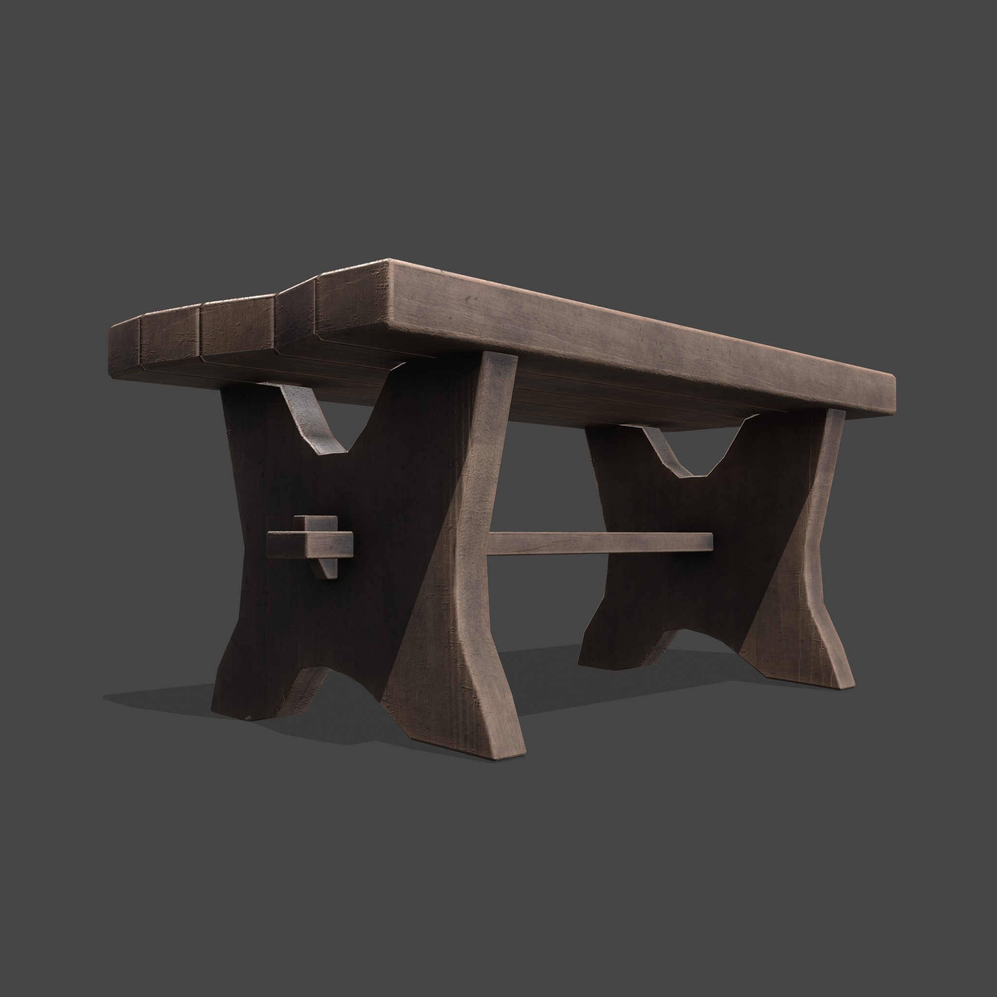 Blacksmith Bench - 3D Model by Get Dead Entertainment
