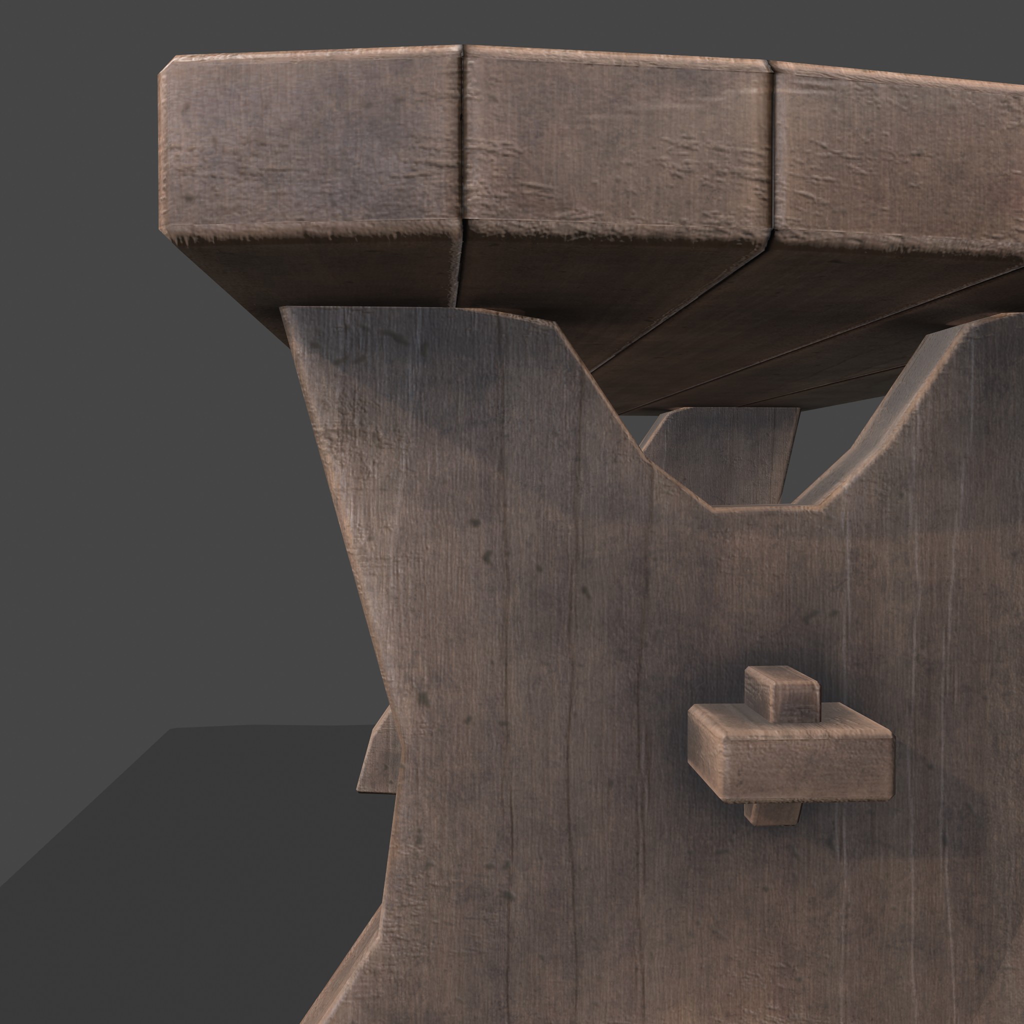 Blacksmith Bench - 3D Model by Get Dead Entertainment