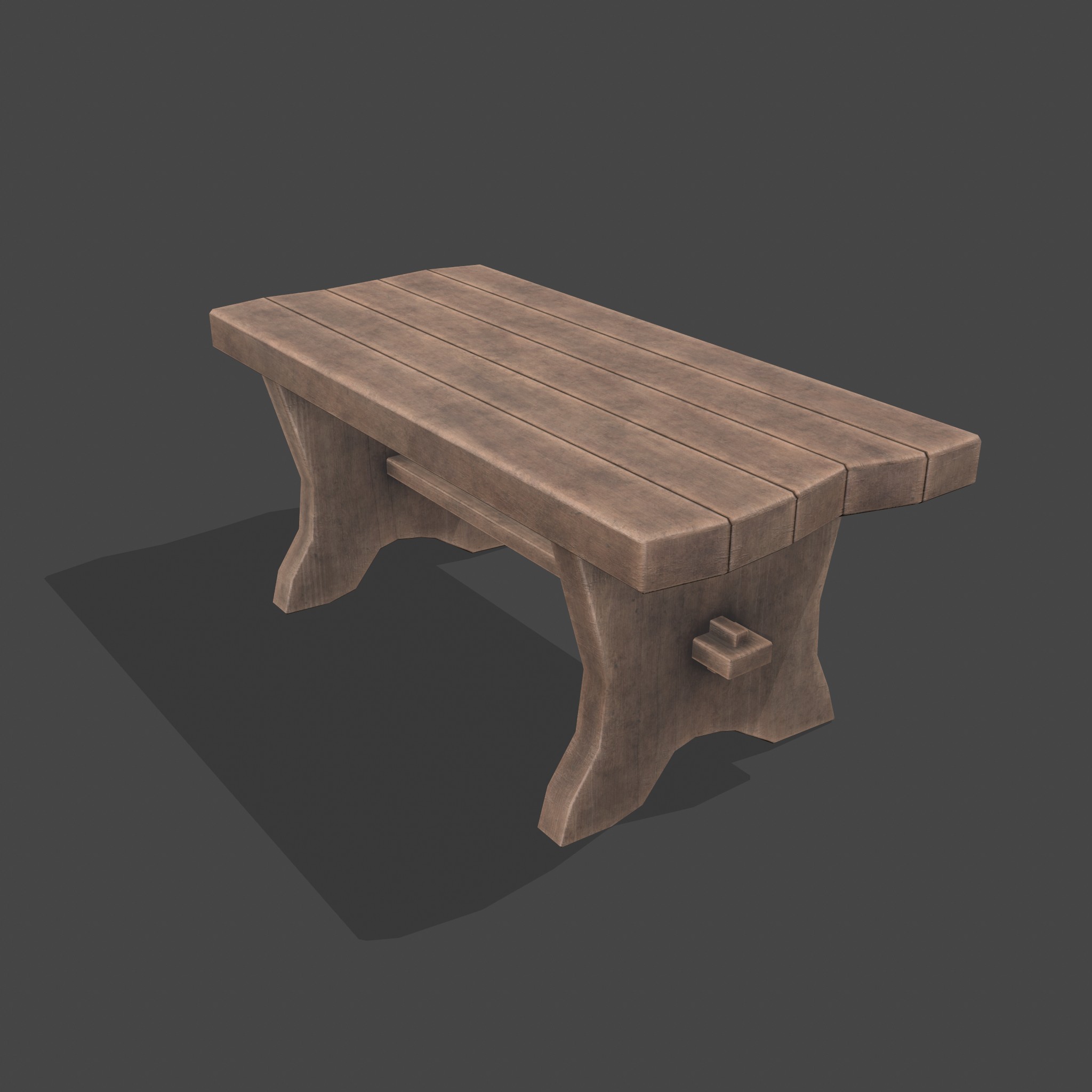 Blacksmith Bench - 3D Model by Get Dead Entertainment