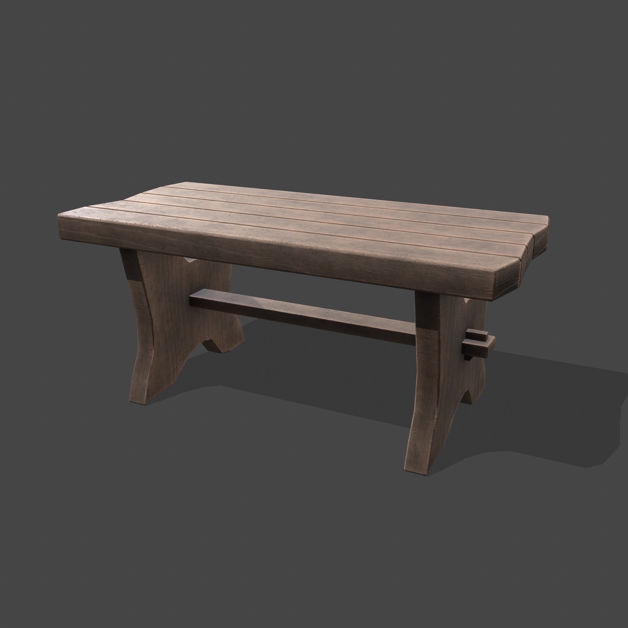 Blacksmith Bench - 3D Model by Get Dead Entertainment