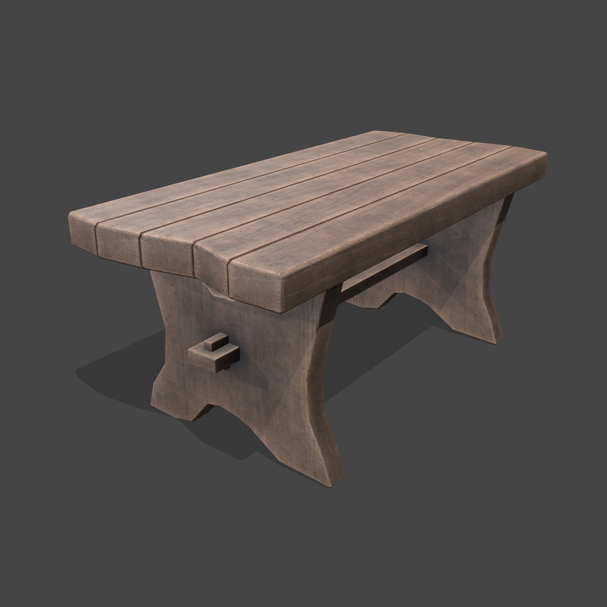 Blacksmith Bench - 3D Model by Get Dead Entertainment