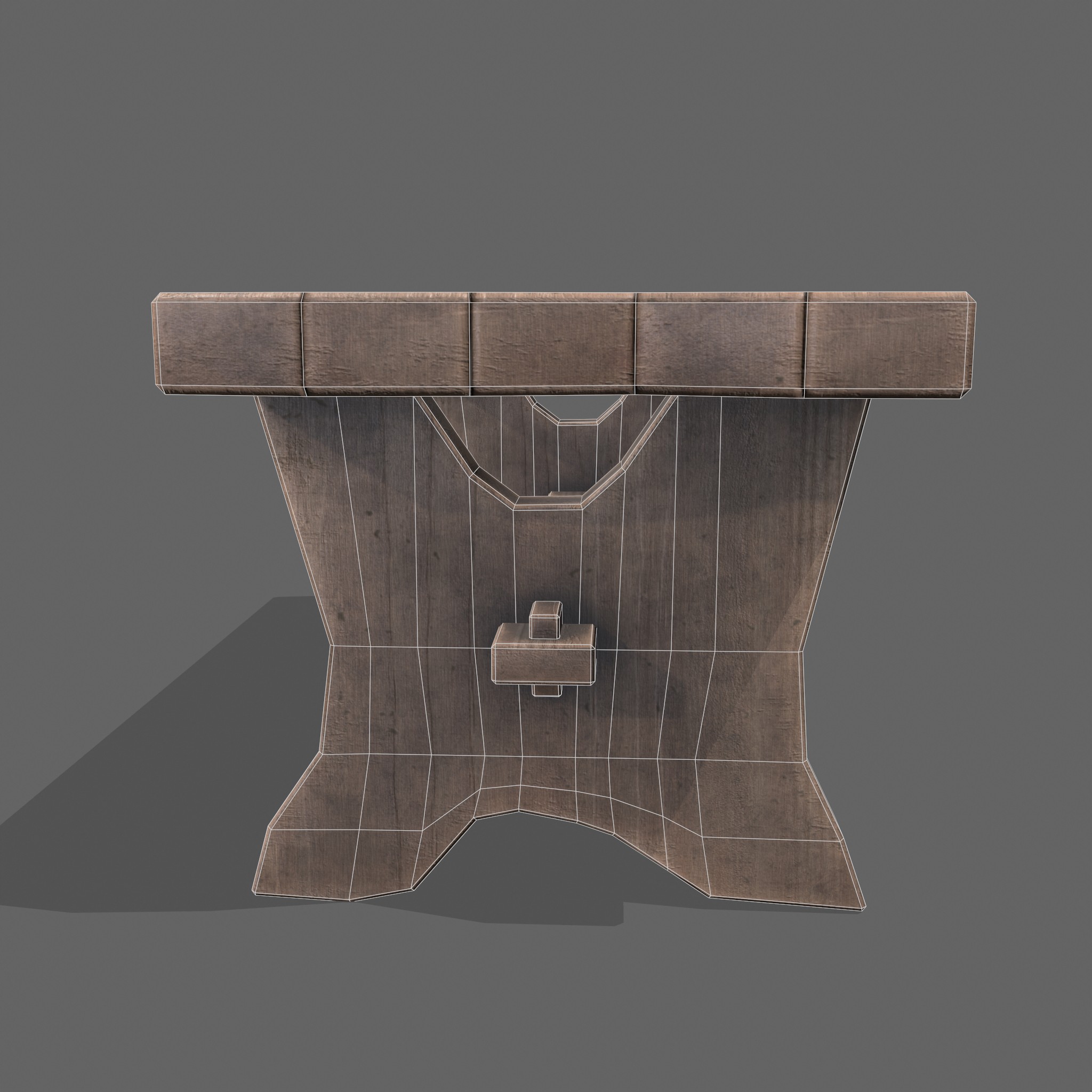 Blacksmith Bench - 3D Model by Get Dead Entertainment