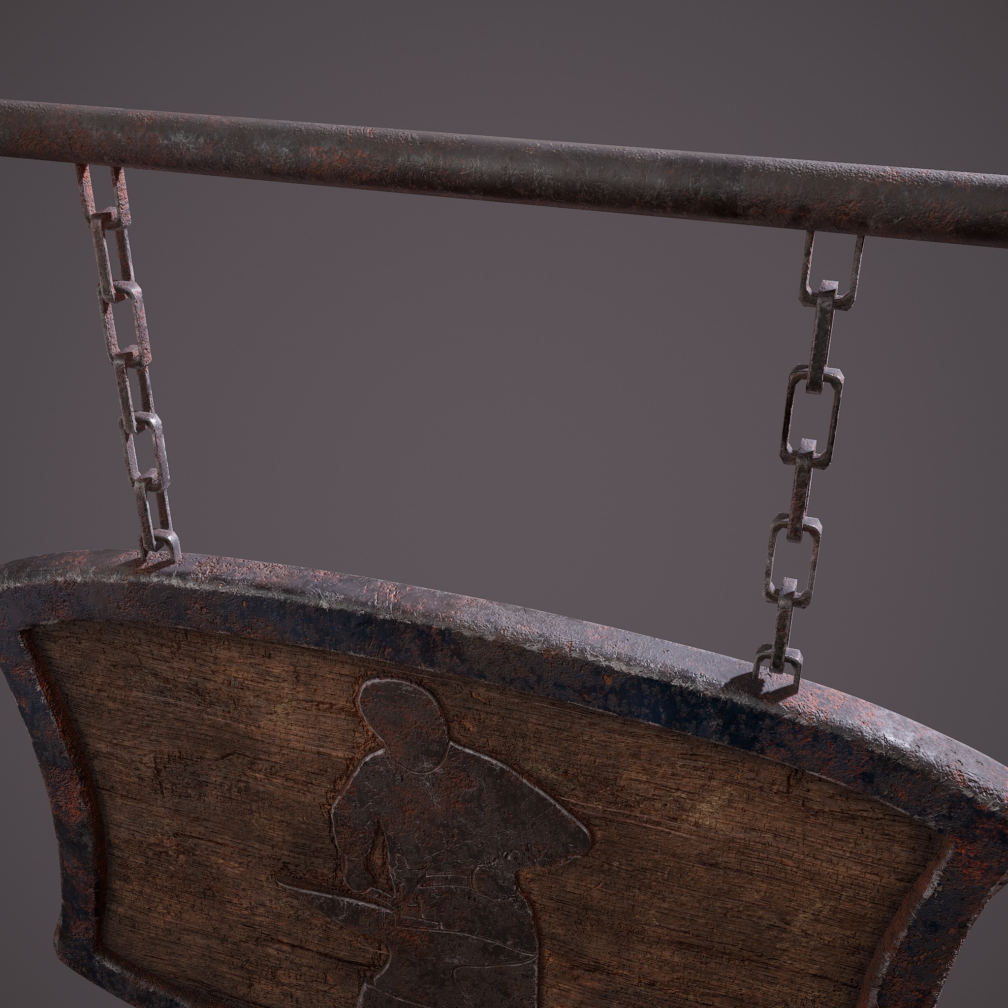 Blacksmith Storefront Sign - 3D Model by Get Dead Entertainment