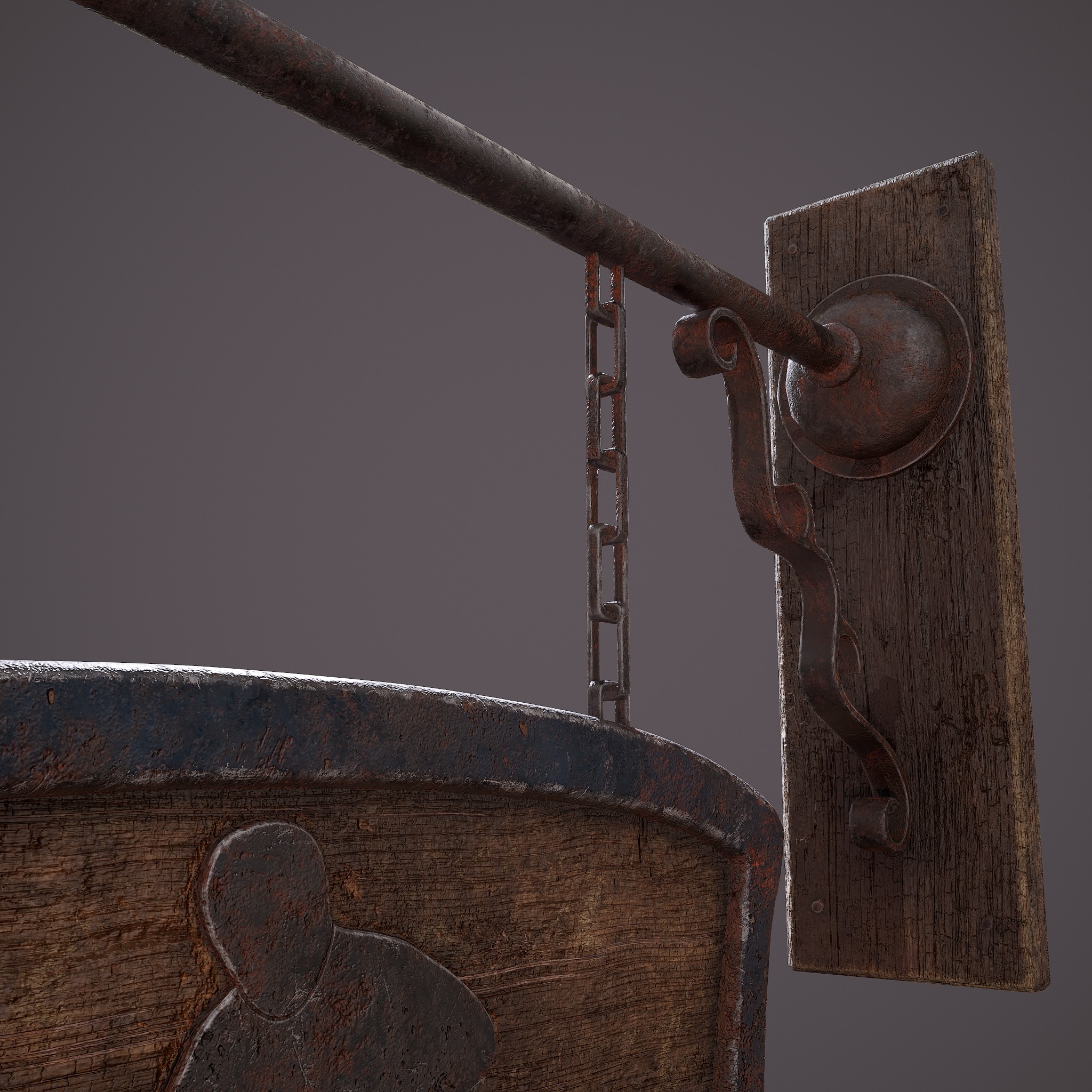 Blacksmith Storefront Sign - 3D Model by Get Dead Entertainment