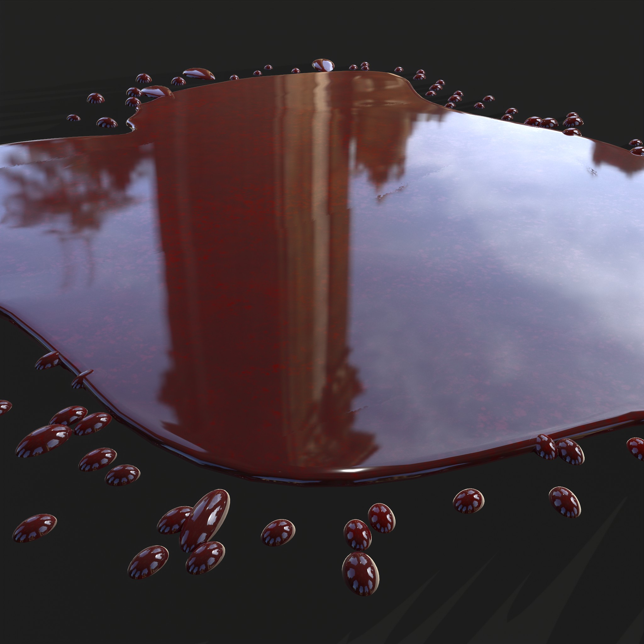 Blood Splatter - 3D Model by Get Dead Entertainment