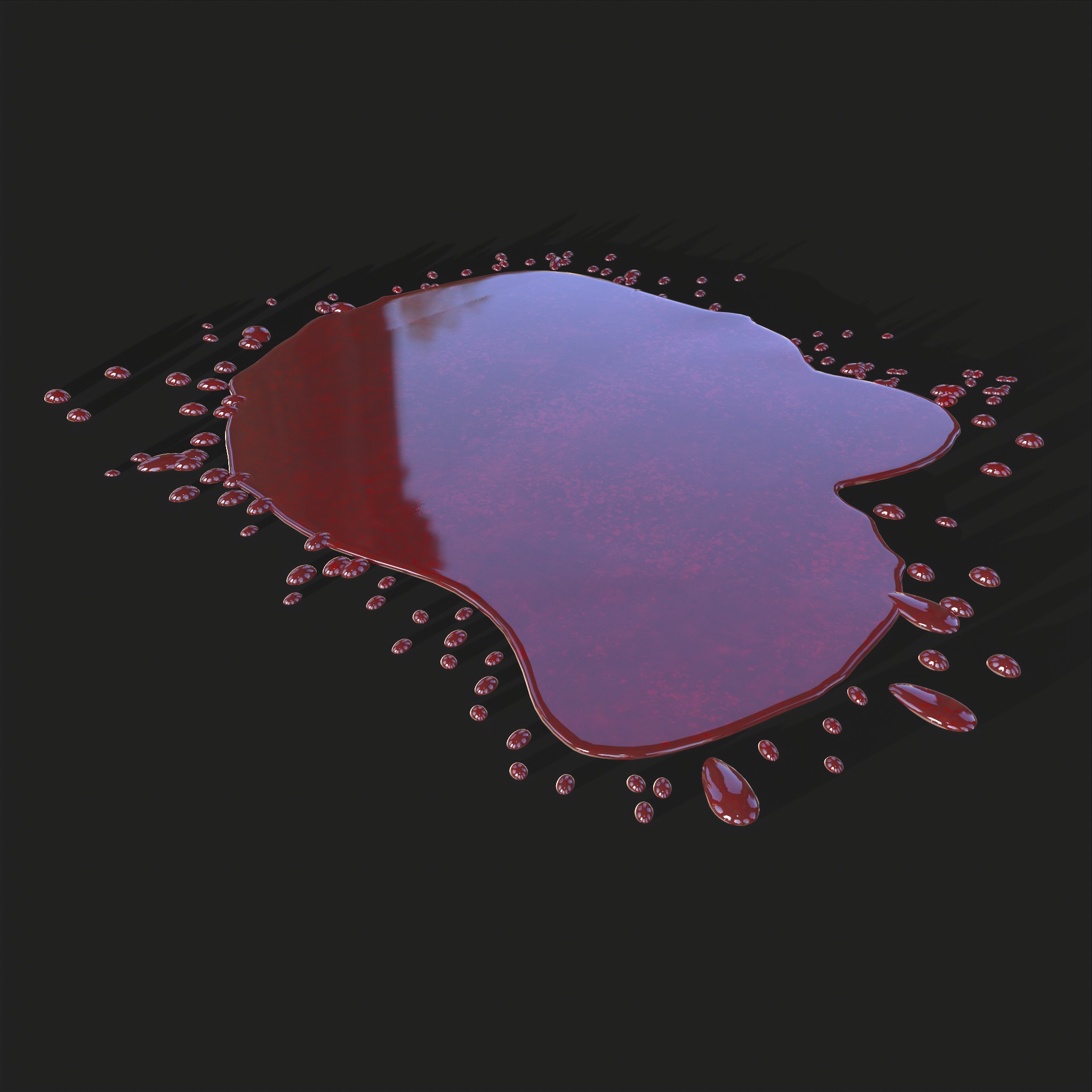 Blood Splatter - 3D Model by Get Dead Entertainment
