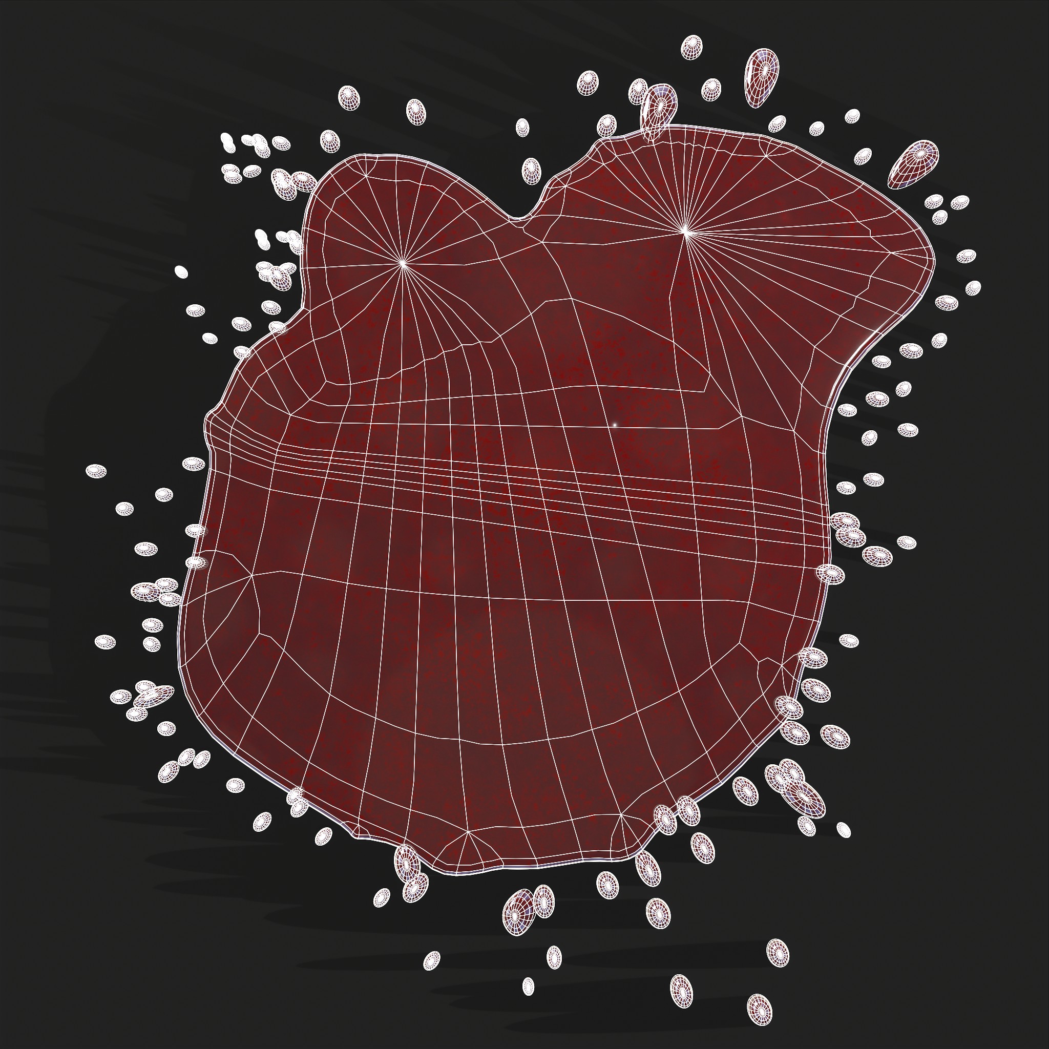 Blood Splatter - 3D Model by Get Dead Entertainment