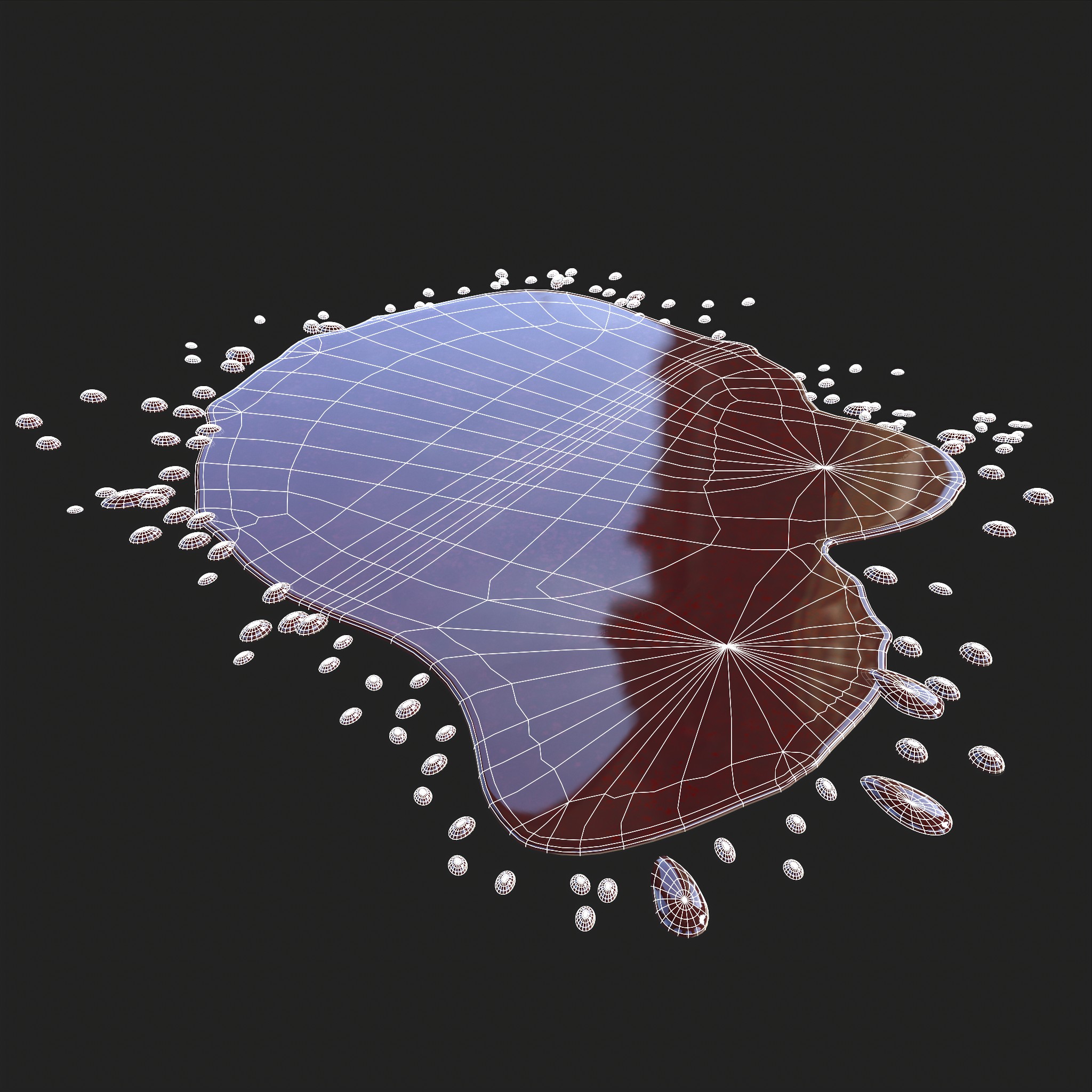 Blood Splatter - 3D Model by Get Dead Entertainment