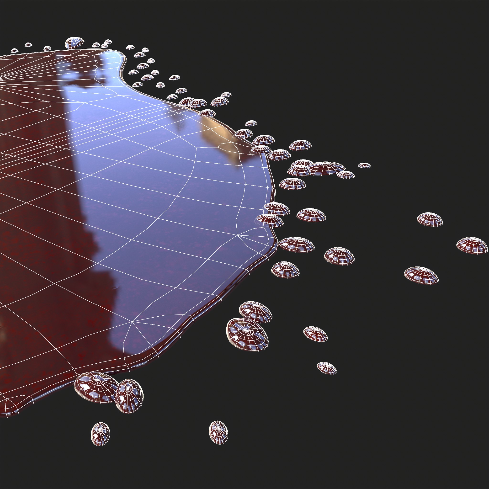 Blood Splatter - 3D Model by Get Dead Entertainment