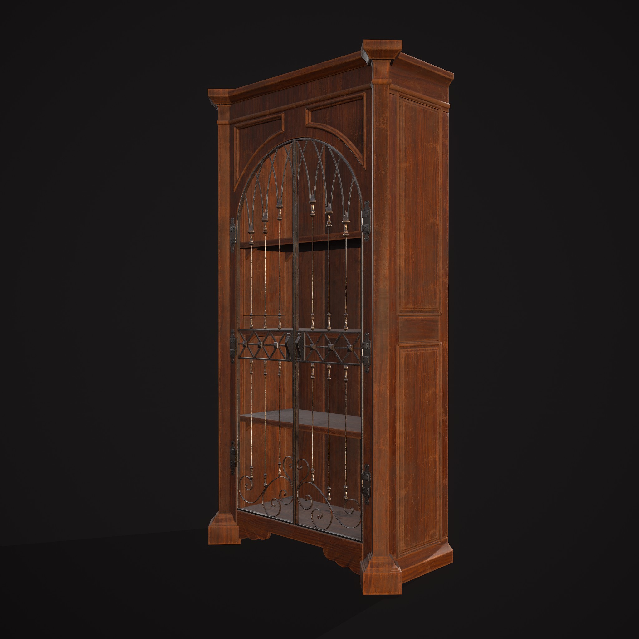 Bookshelf Fancy - 3D Model by Get Dead Entertainment