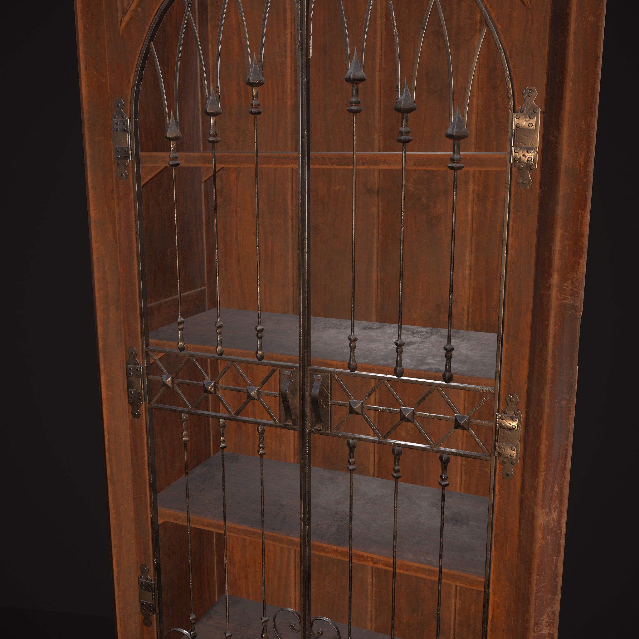 Bookshelf Fancy - 3D Model by Get Dead Entertainment