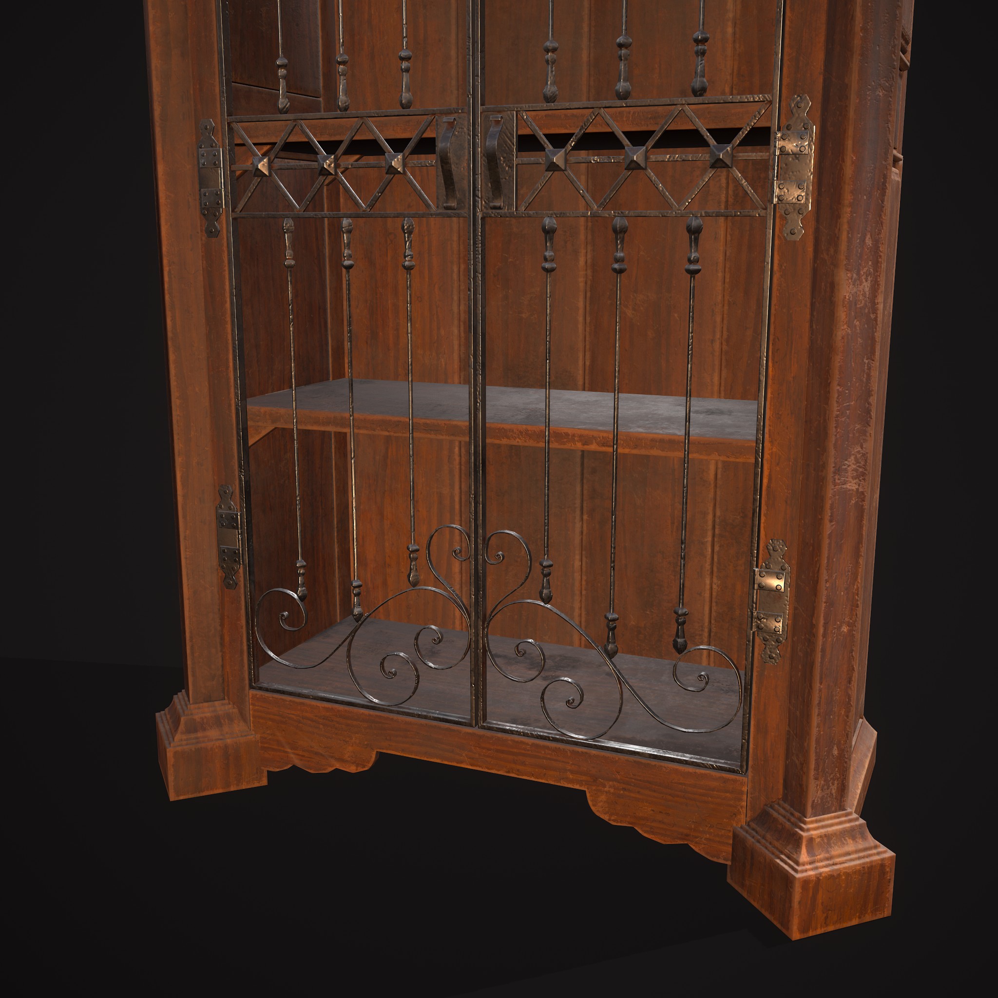 Bookshelf Fancy - 3D Model by Get Dead Entertainment