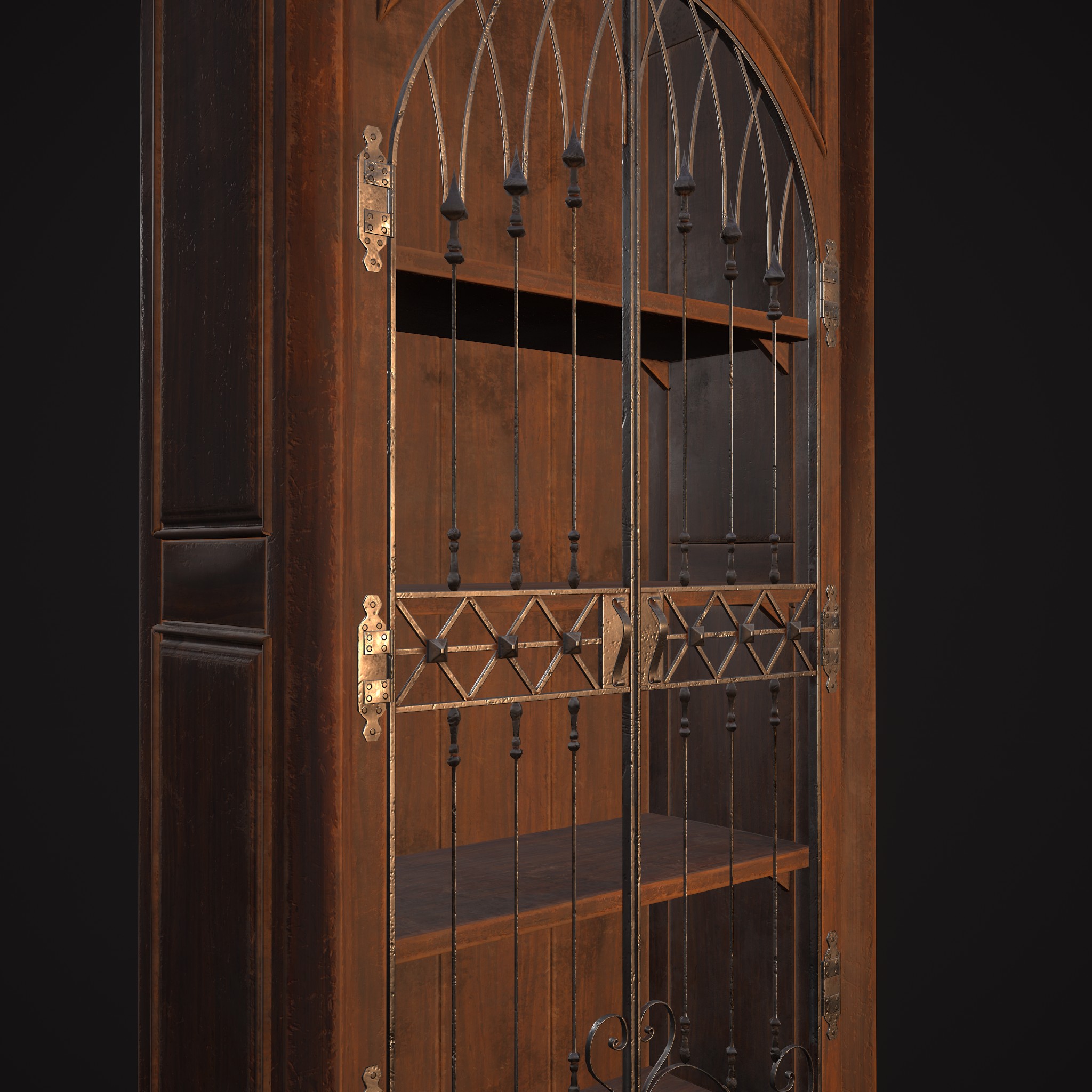 Bookshelf Fancy - 3D Model by Get Dead Entertainment