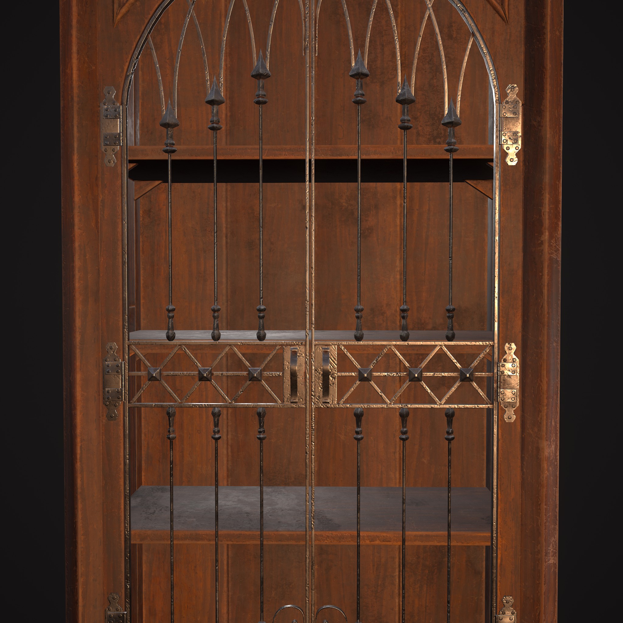 Bookshelf Fancy - 3D Model by Get Dead Entertainment