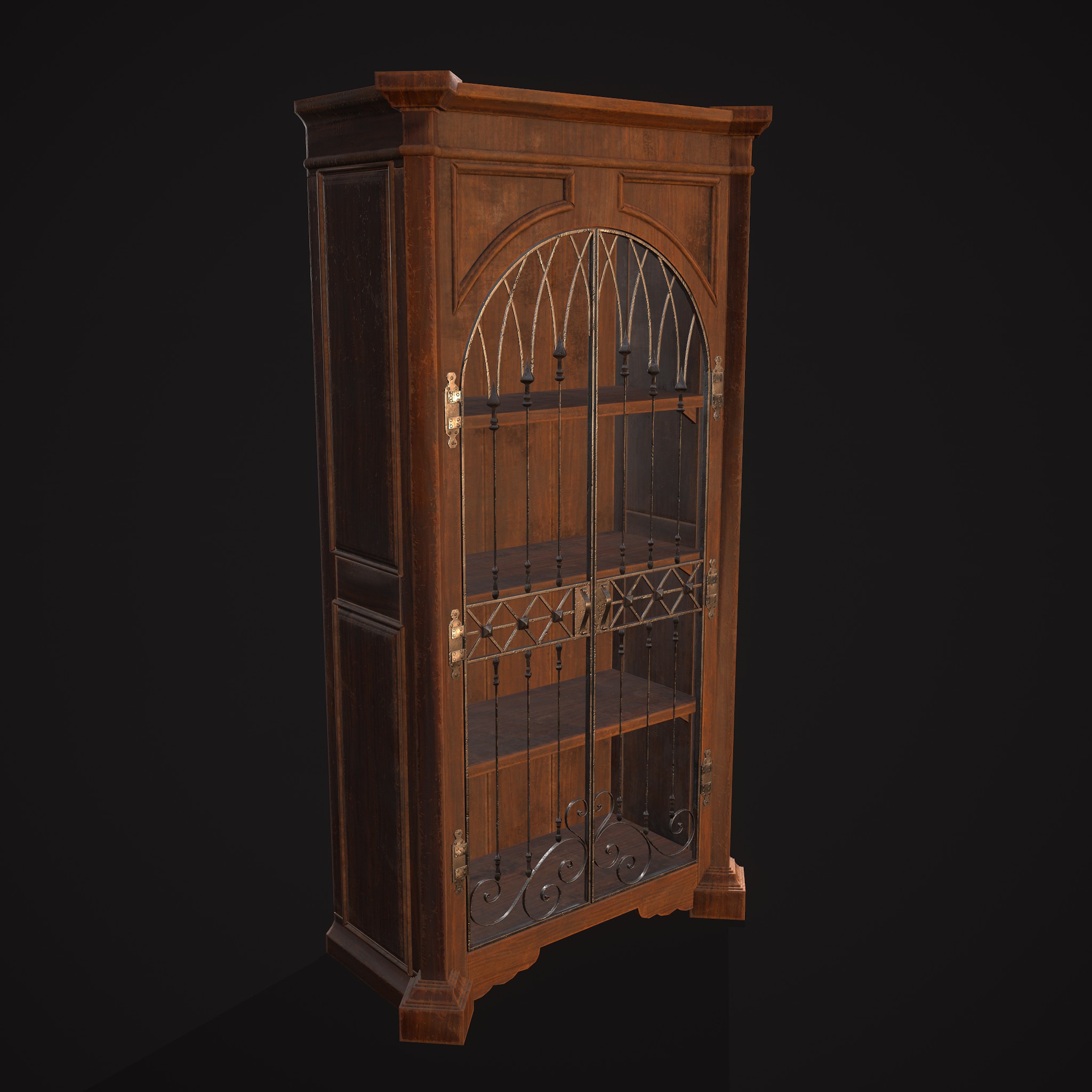 Bookshelf Fancy - 3D Model by Get Dead Entertainment