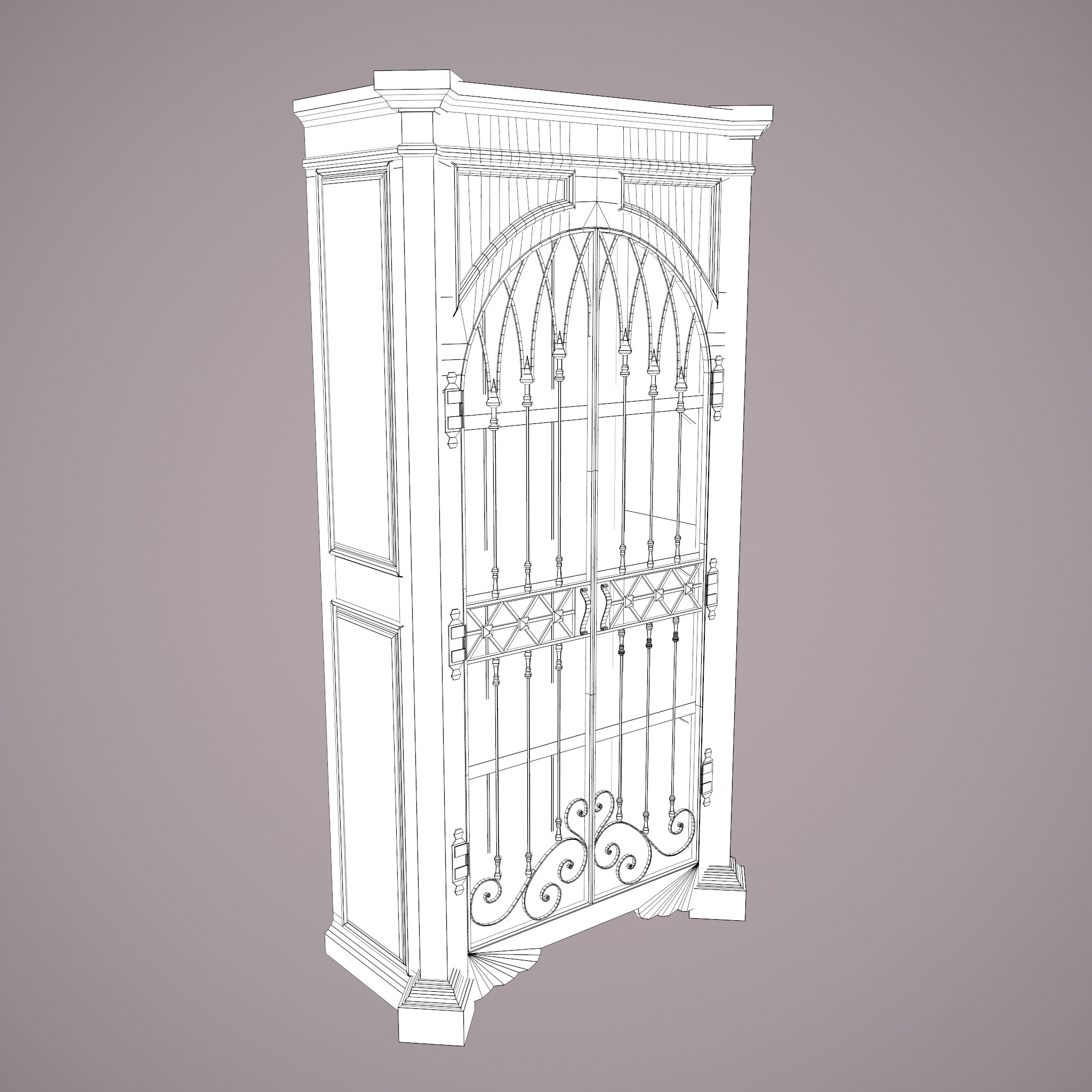 Bookshelf Fancy - 3D Model by Get Dead Entertainment