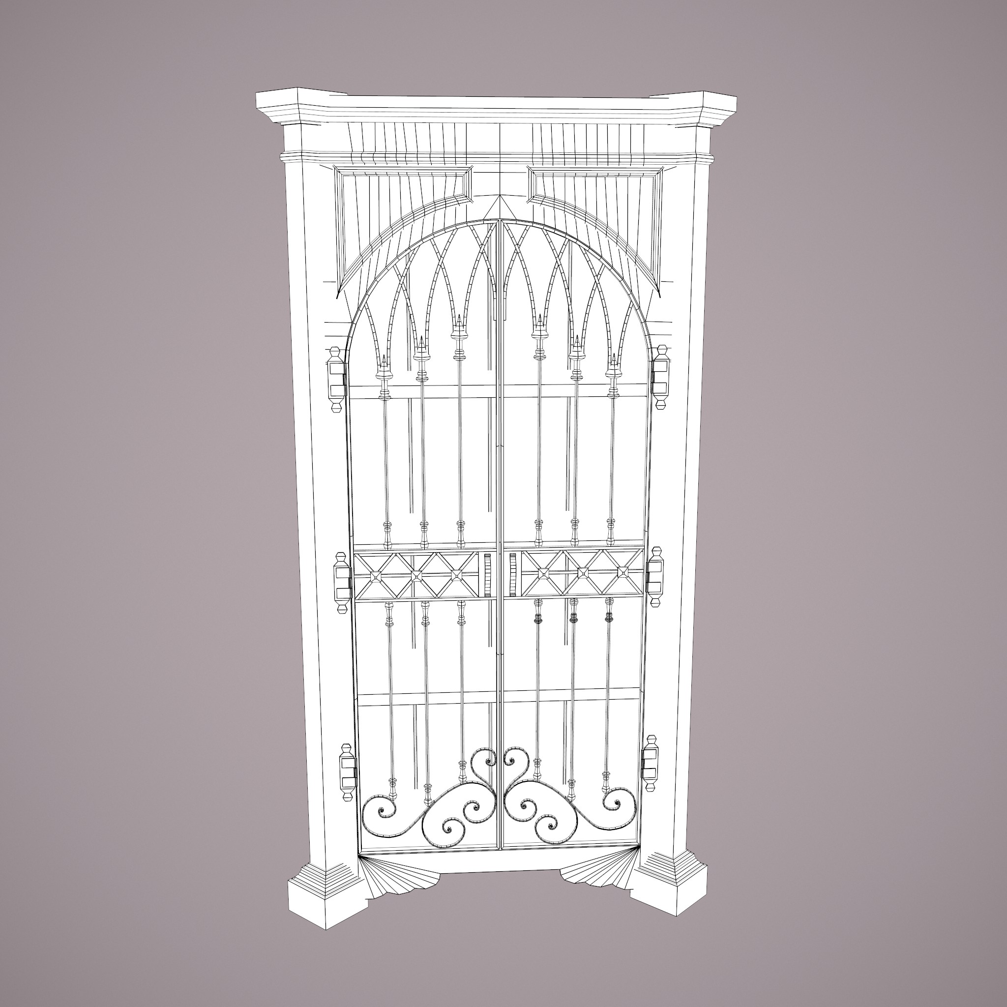 Bookshelf Fancy - 3D Model by Get Dead Entertainment