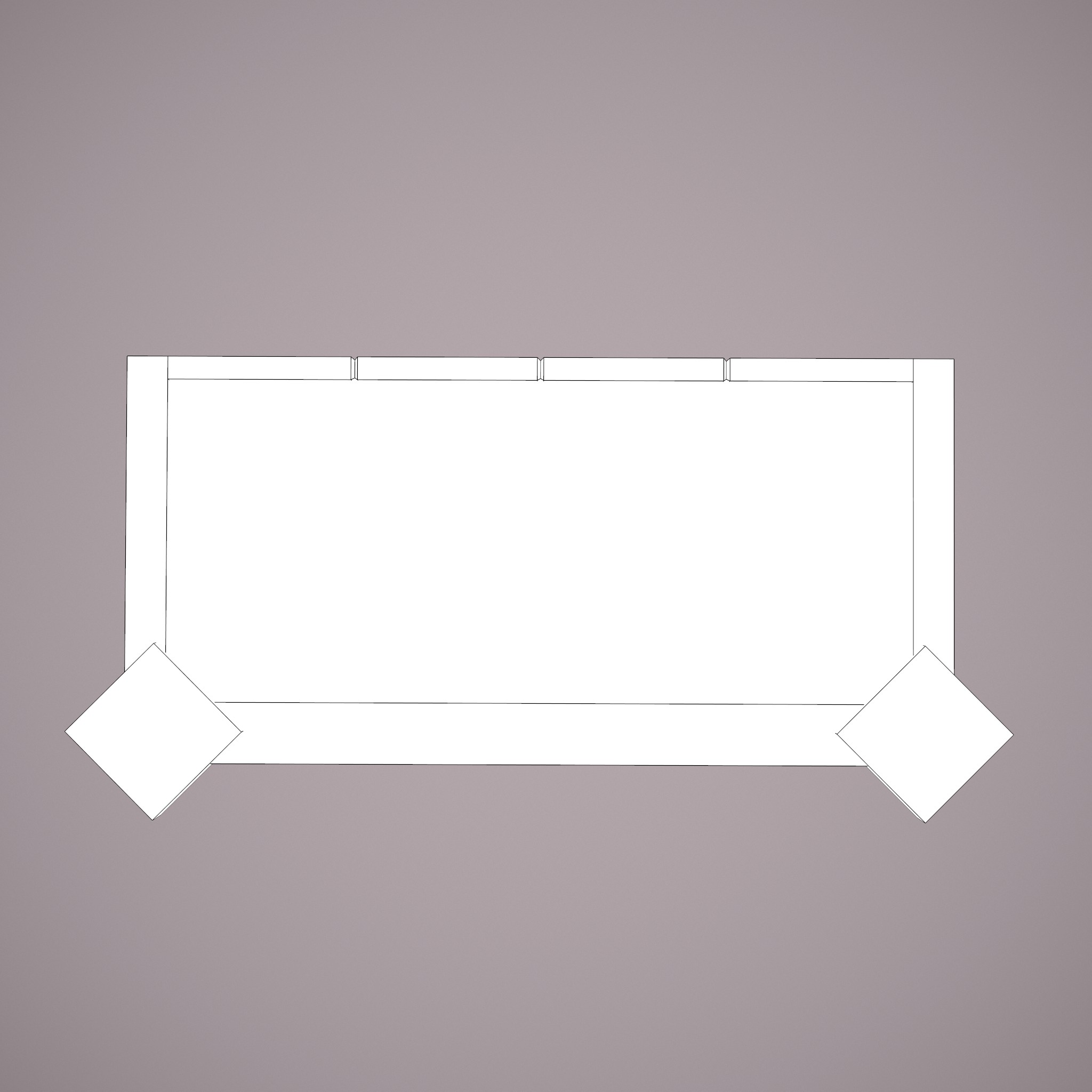 Bookshelf Fancy - 3D Model by Get Dead Entertainment