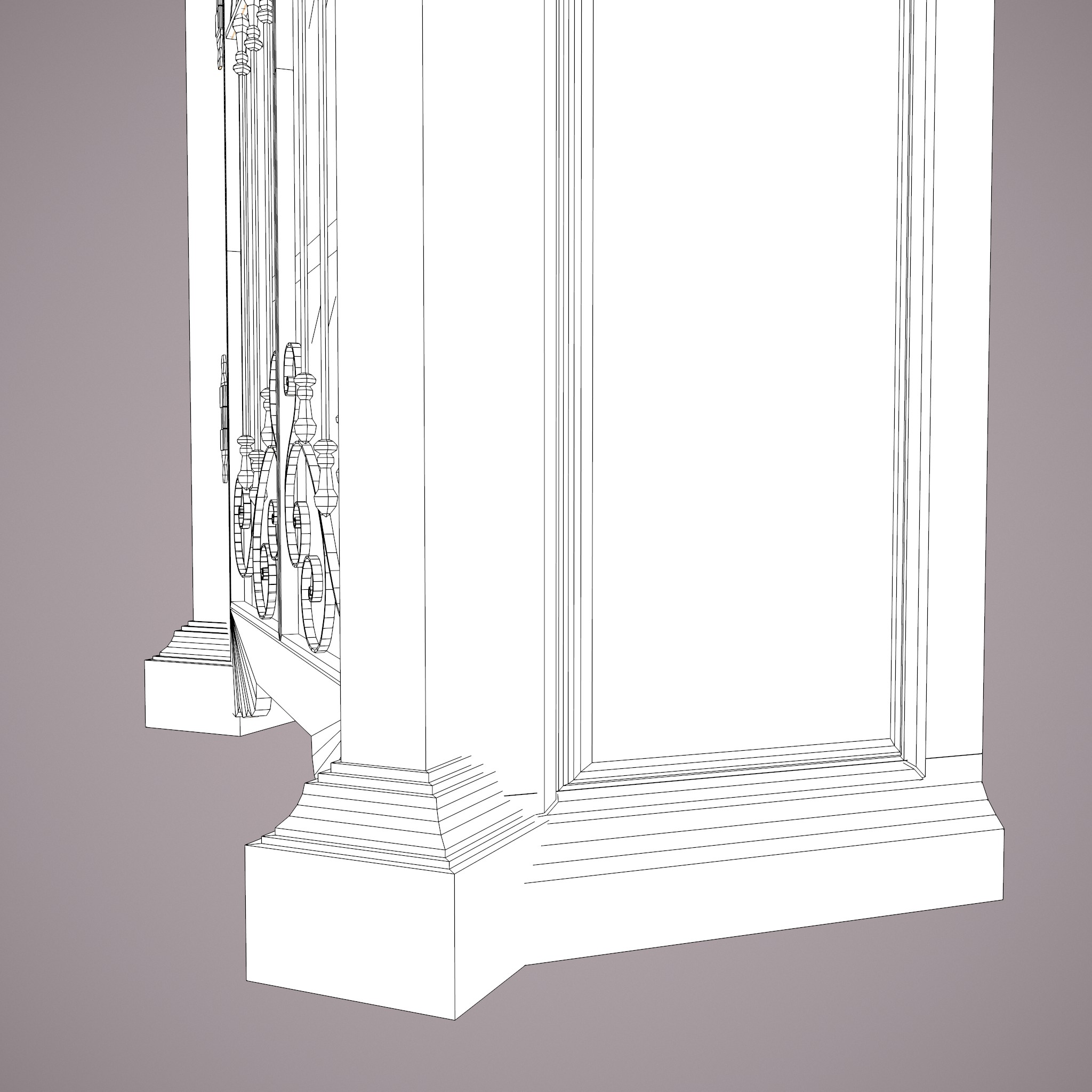 Bookshelf Fancy - 3D Model by Get Dead Entertainment