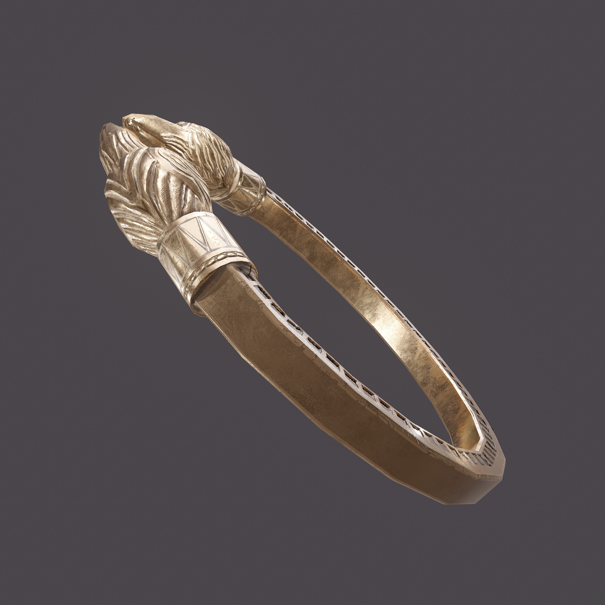 Golden Eagle Bracelet - Free 3D Model by Get Dead Entertainment