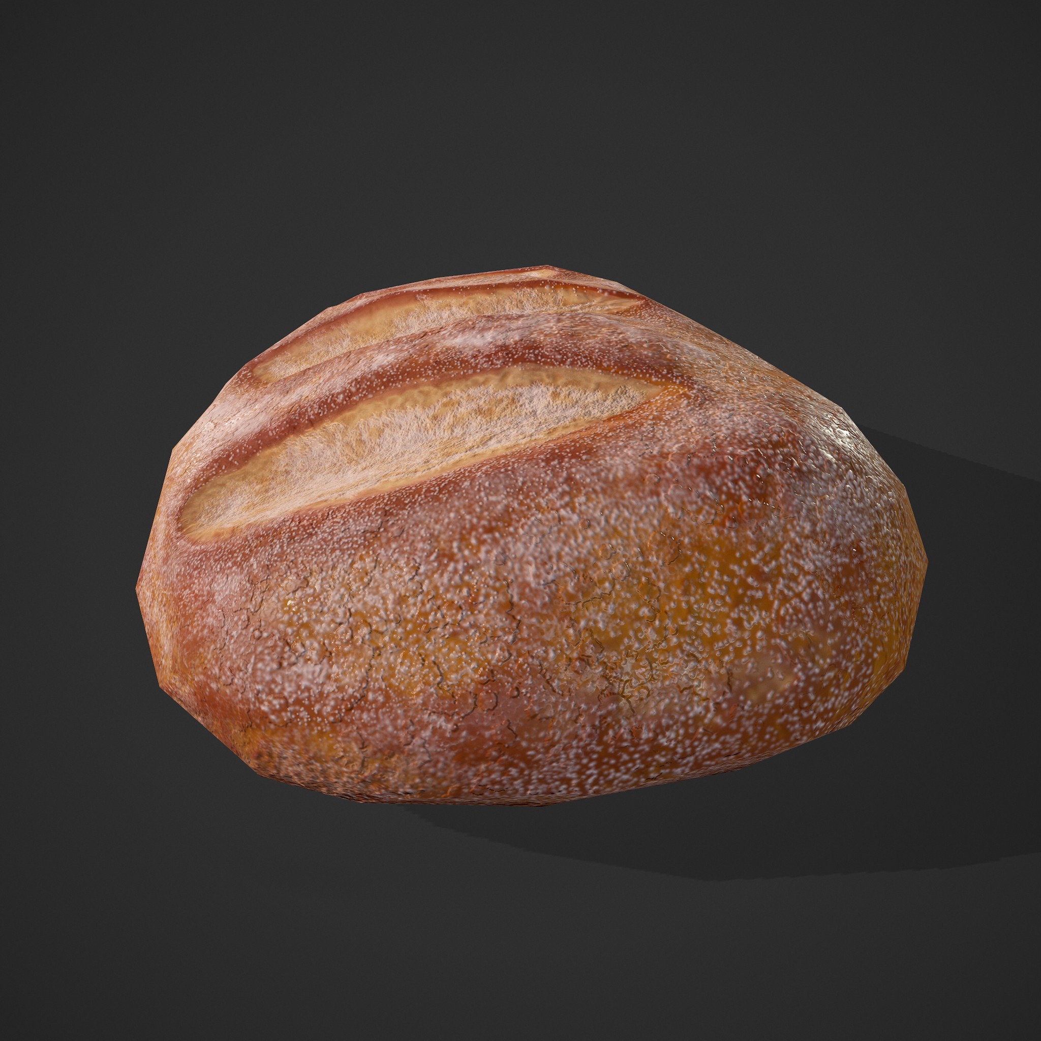 Bread Low Poly Model by Get Dead Entertainment