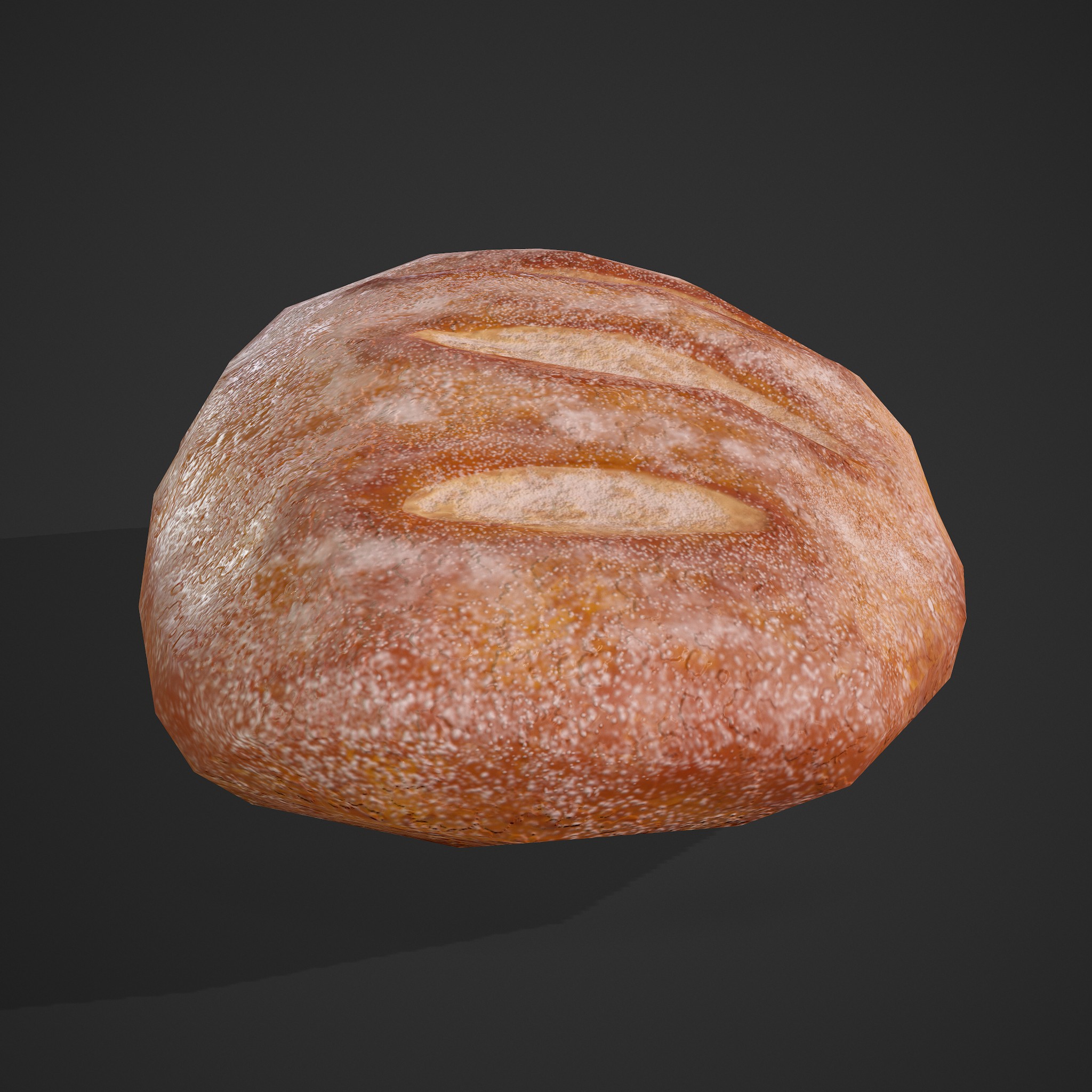 Bread Low Poly Model by Get Dead Entertainment