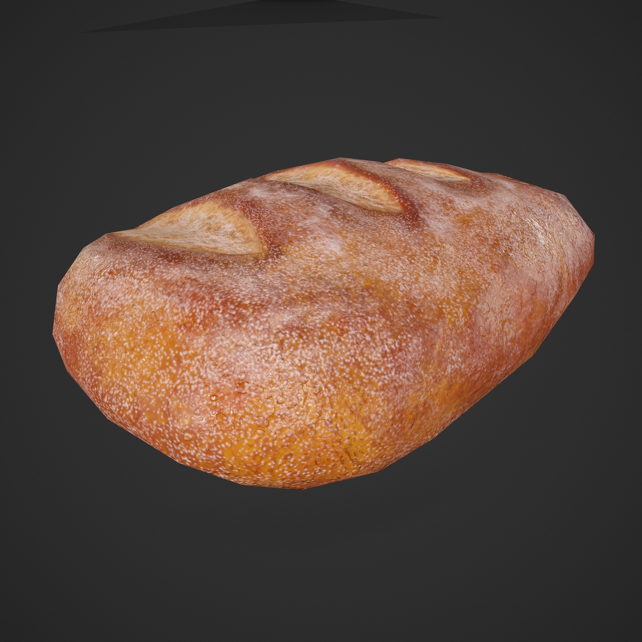 Bread Low Poly Model by Get Dead Entertainment