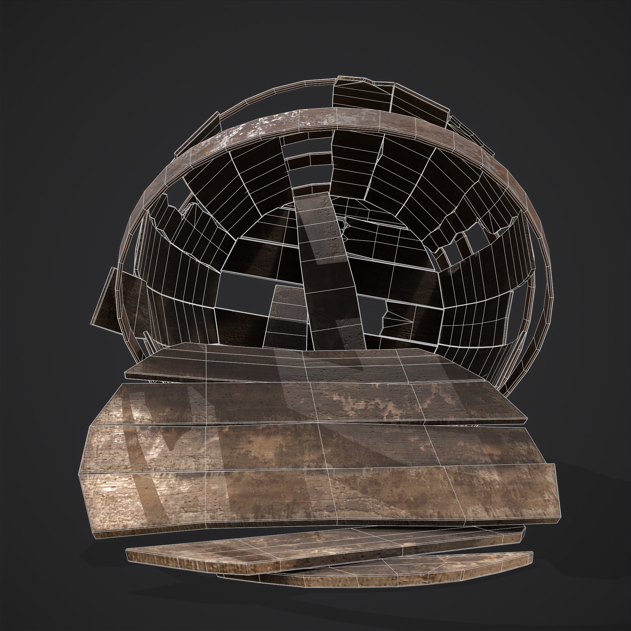 Broken Barrel - 3D Model by Get Dead Entertainment