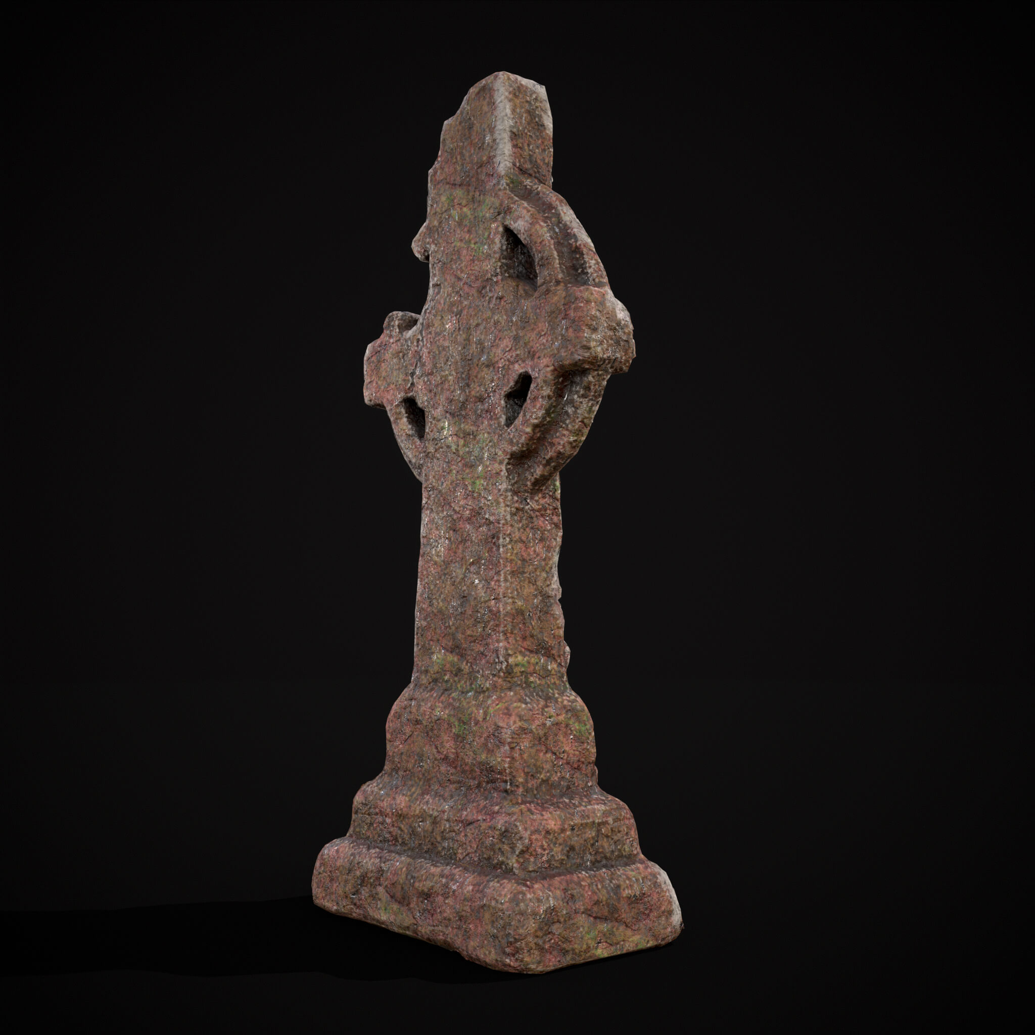 Broken Crusader Cross Gravestone - 3D Model by Get Dead Entertainment