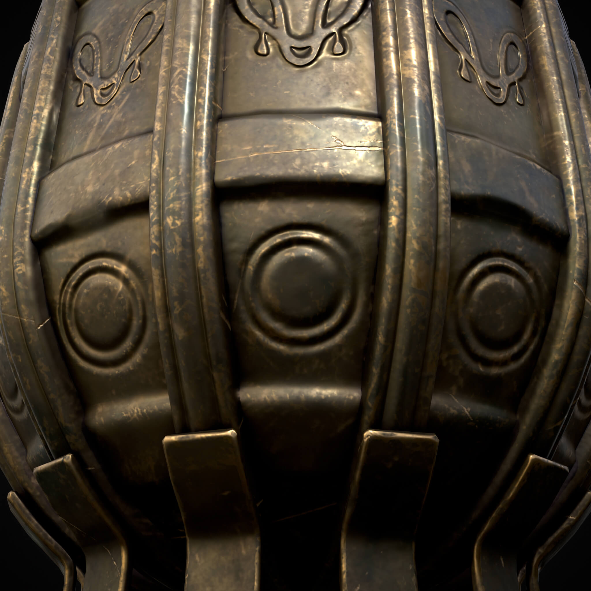 Bronze Decorative Cauldron - 3D Model by Get Dead Entertainment