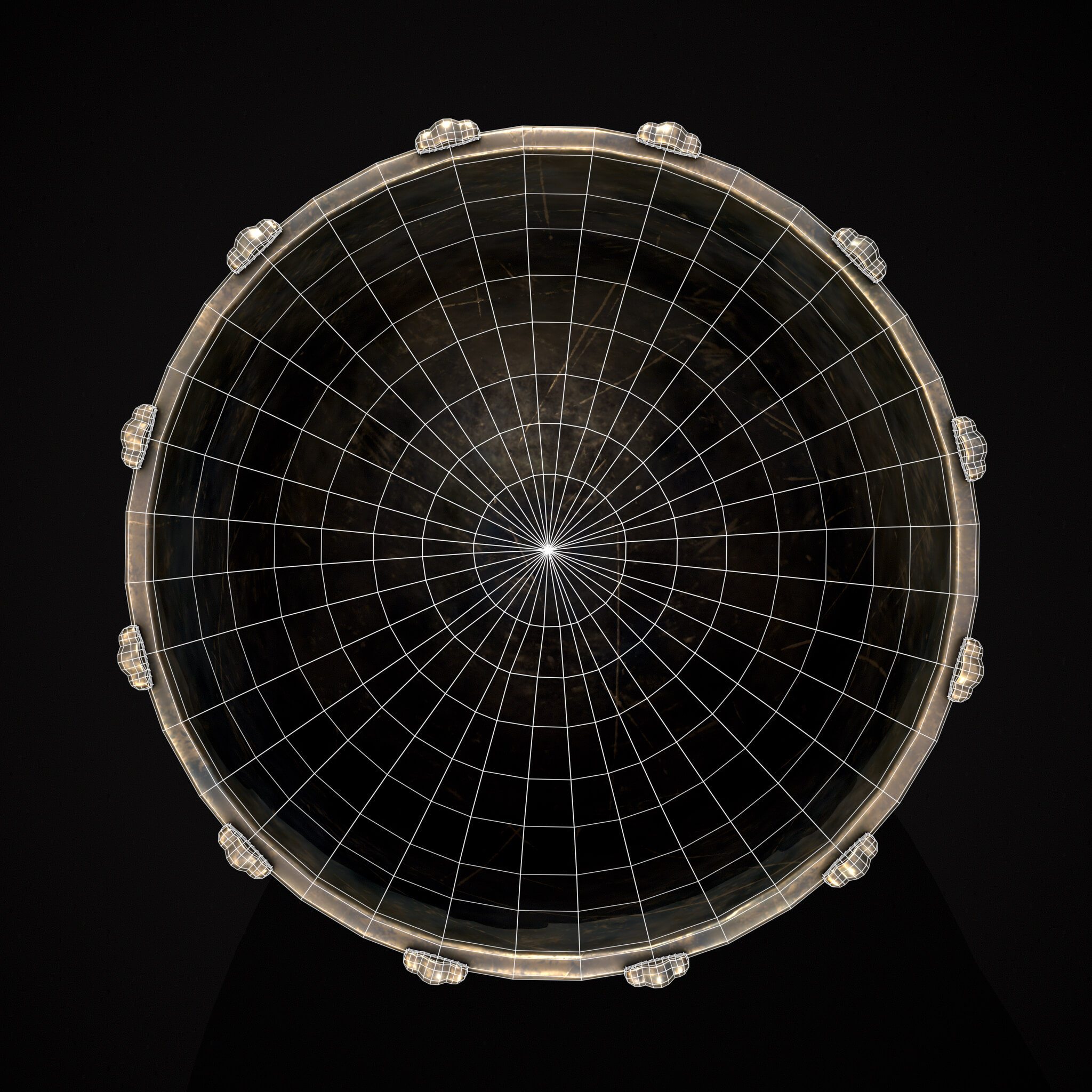 Bronze Decorative Cauldron - 3D Model by Get Dead Entertainment