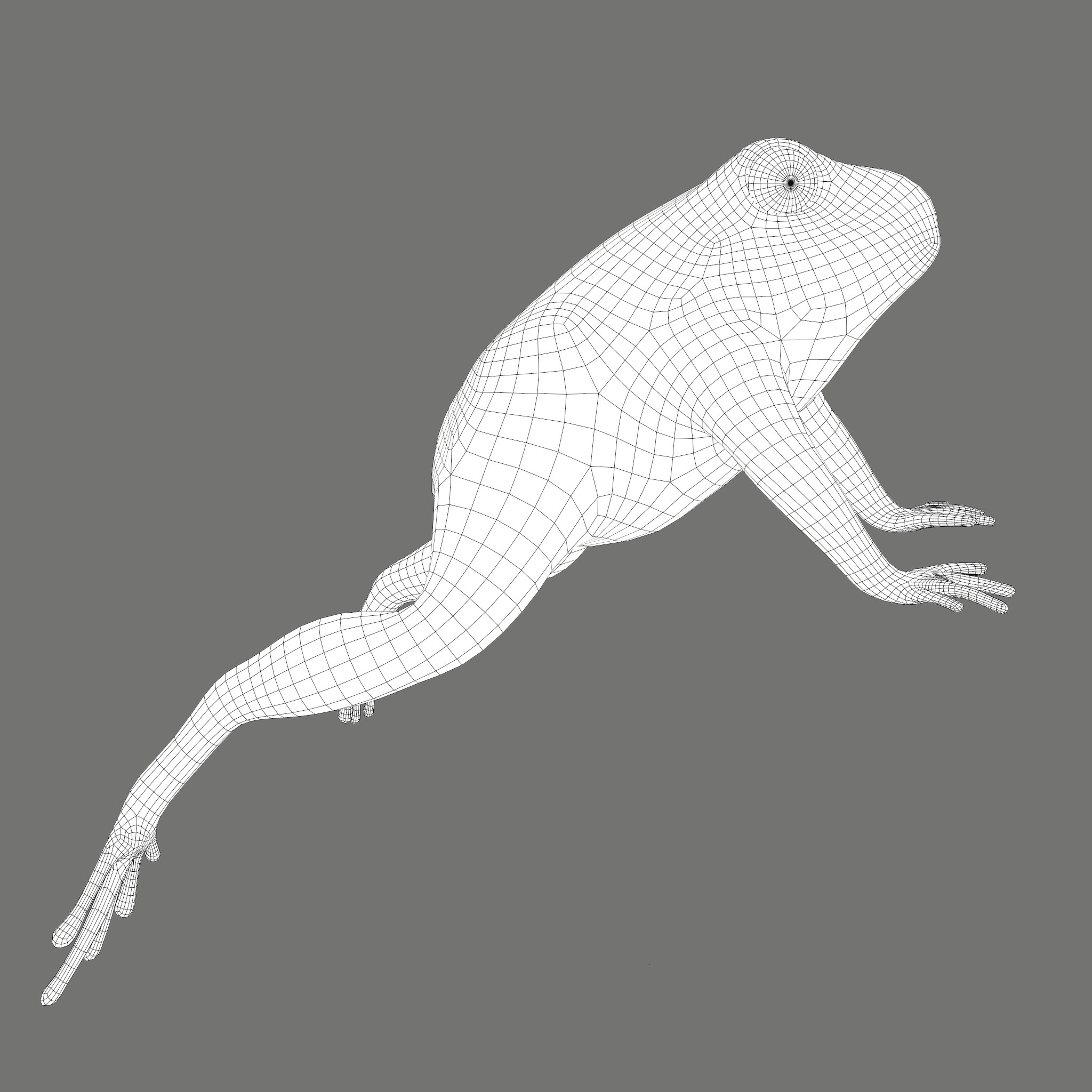 Brown Frog - 3D Model by Get Dead Entertainment