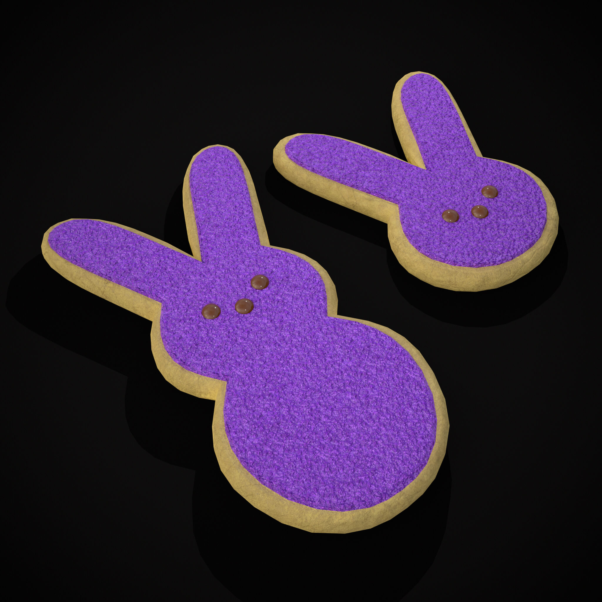 Bunny Easter Cookie - 3D Model by Get Dead Entertainment