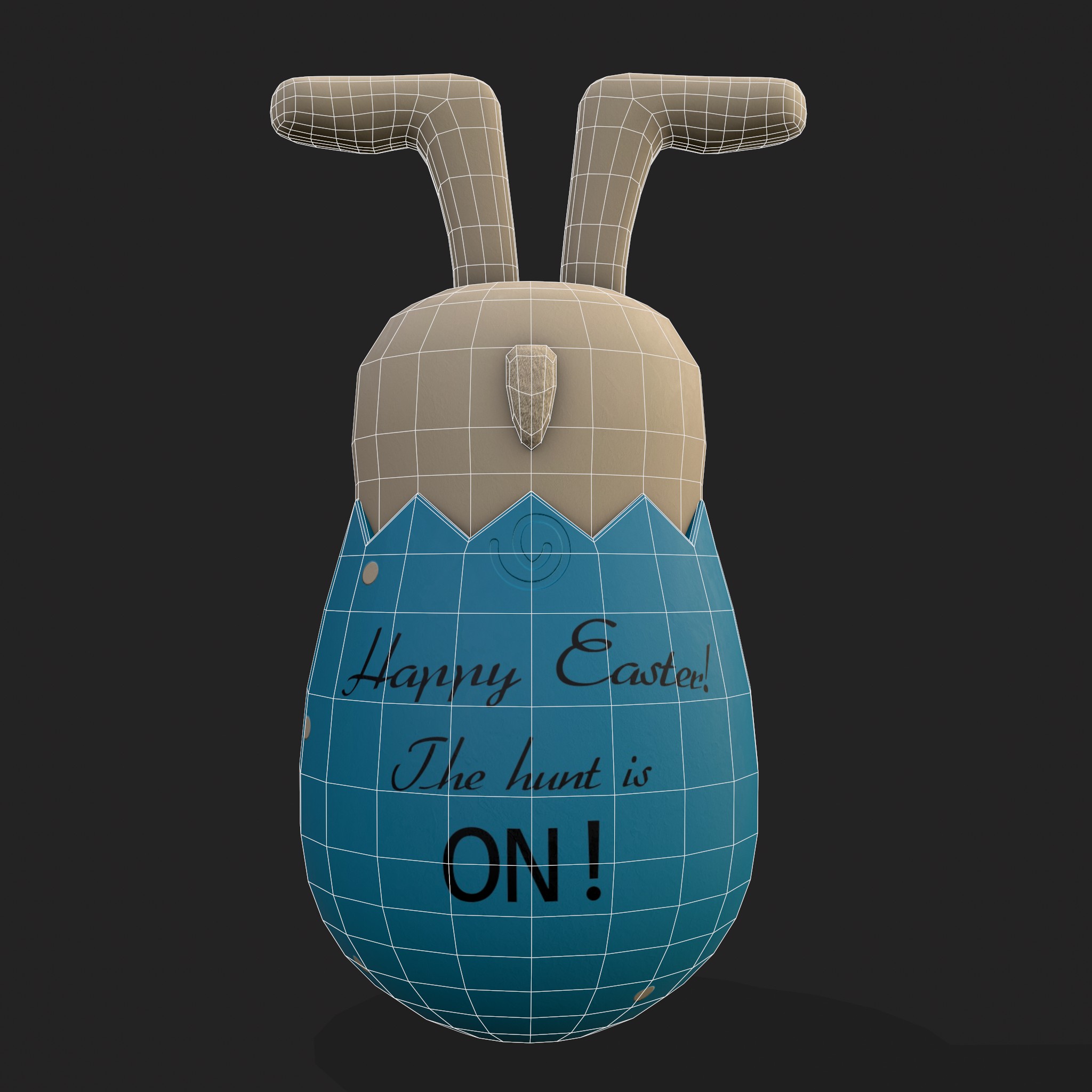 Bunny in an Egg - 3D Model by Get Dead Entertainment